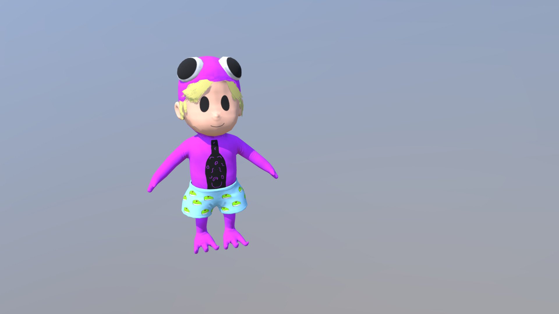 Earthbound child - 3D model by owenslater [f4d0a56] - Sketchfab