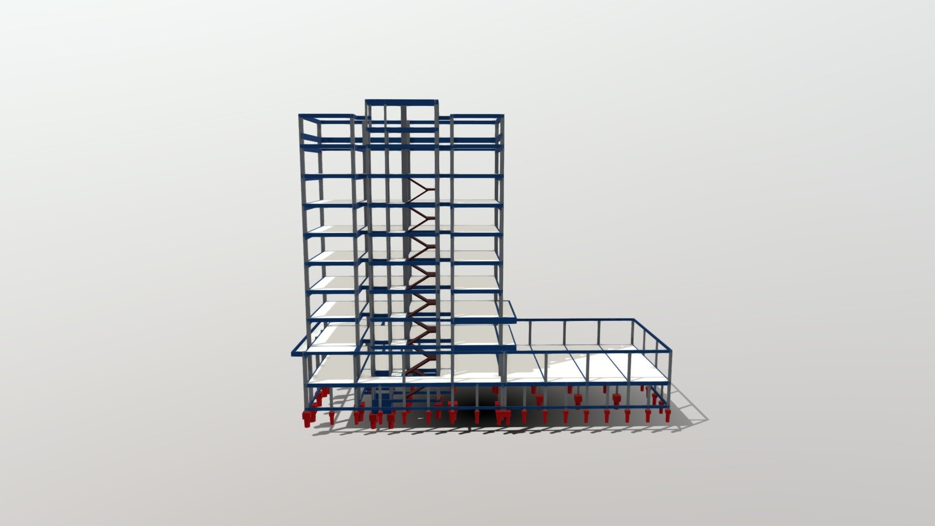 ED. F │ P - 3D model by KALC Engenharia (@kalc) [f4d292b] - Sketchfab