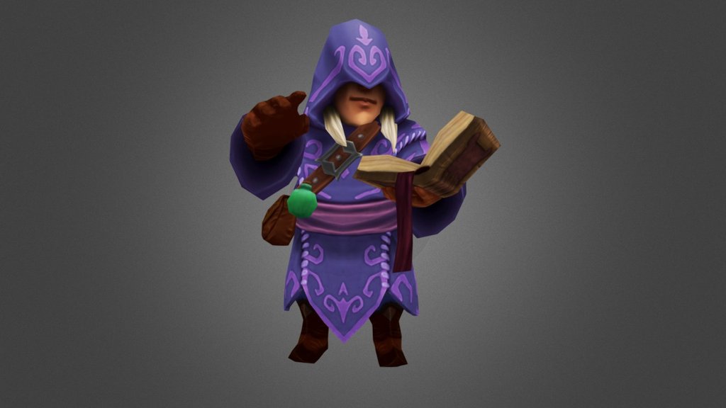 Mini Warlock model - 3D model by rodolpho.souza.art [f4d3b69] - Sketchfab