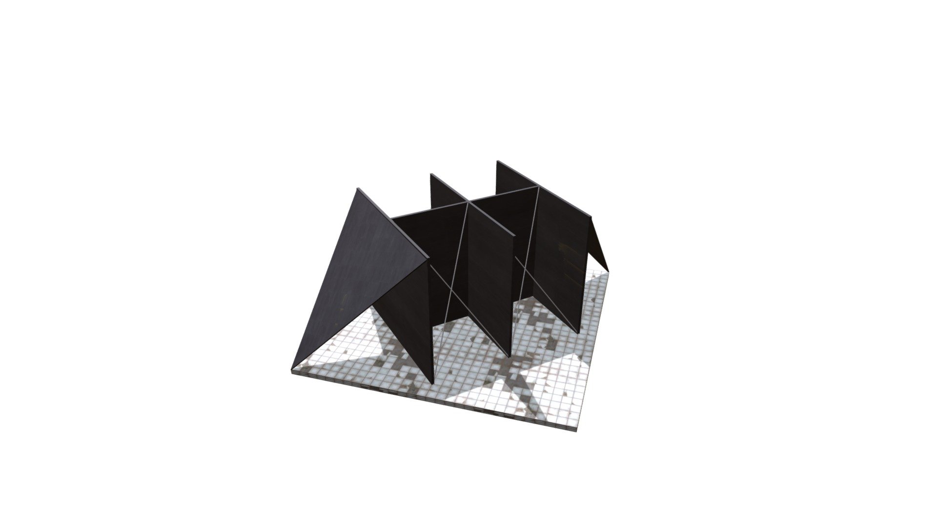 Modern Geometric Structure Model - Download Free 3D model by Omer ...