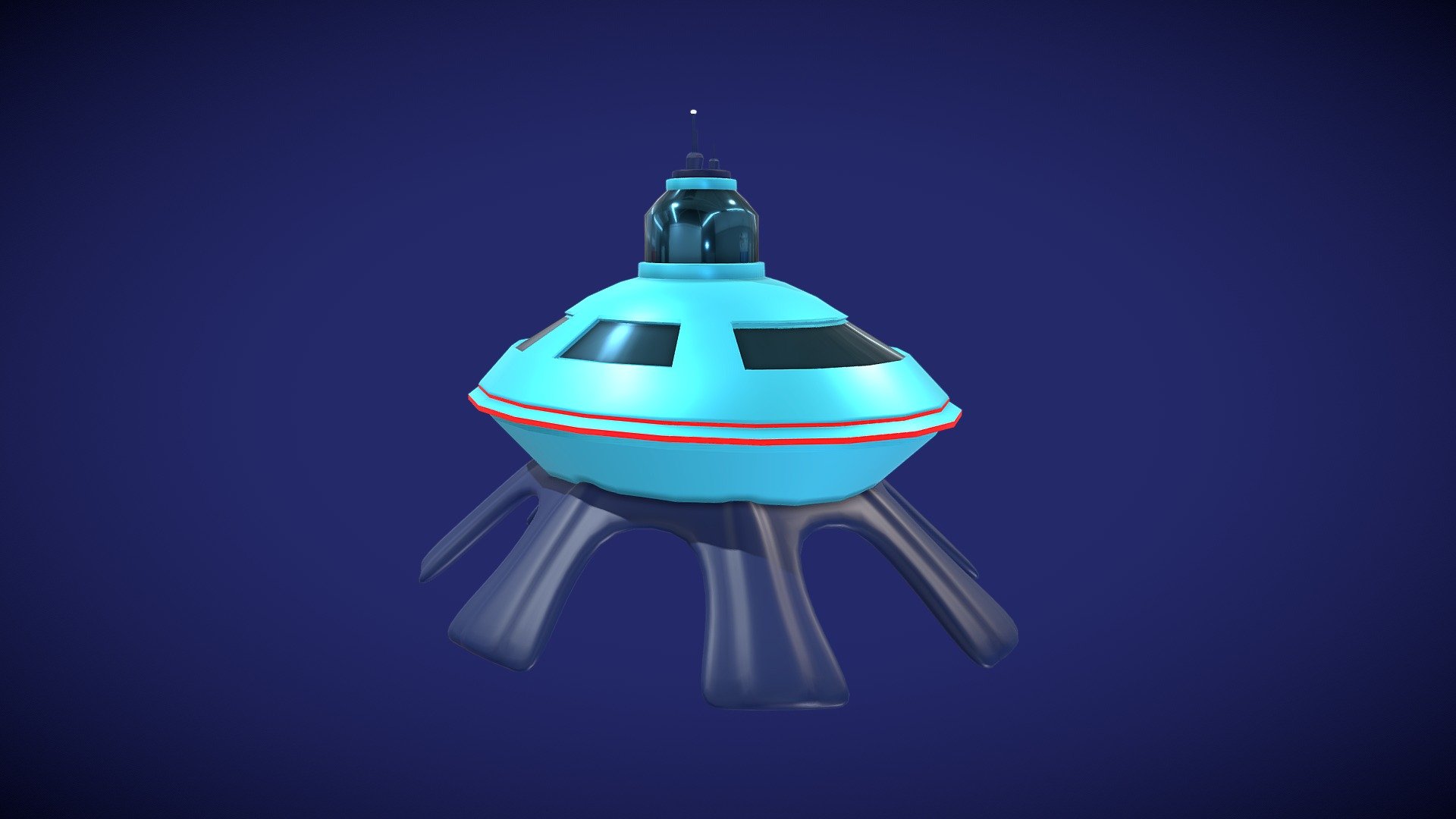 Stylized Alien Building - Download Free 3D model by Kieran Airey ...