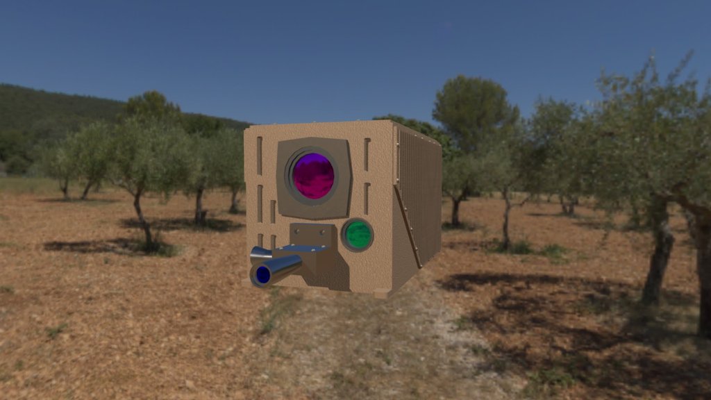 Laser Target Designator - 3D model by auselk [f4d8b87] - Sketchfab
