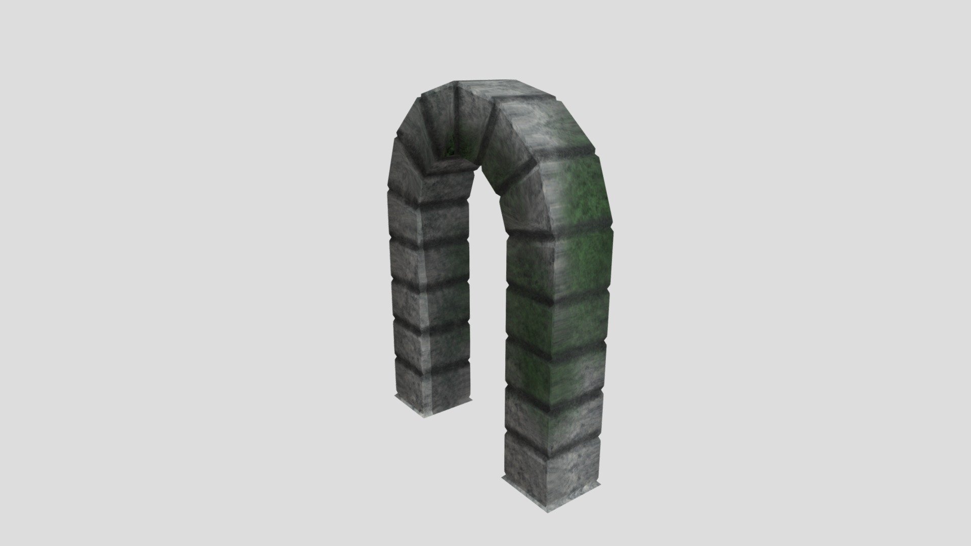 Stone Archway - Download Free 3D model by TheGalaxyDev [f4d9723 ...