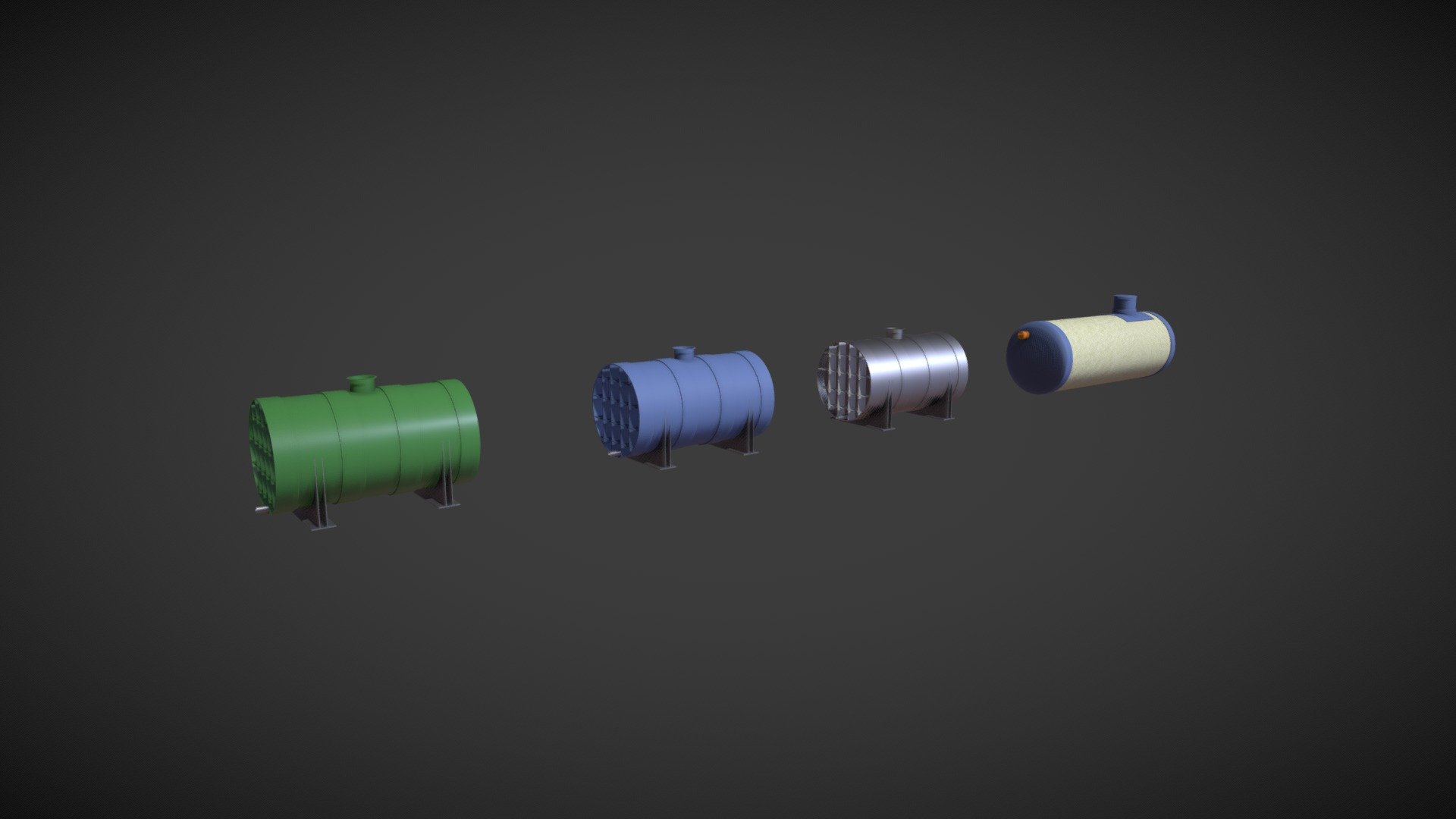 Bochki - Download Free 3D model by AsirisDMC [f4d98af] - Sketchfab