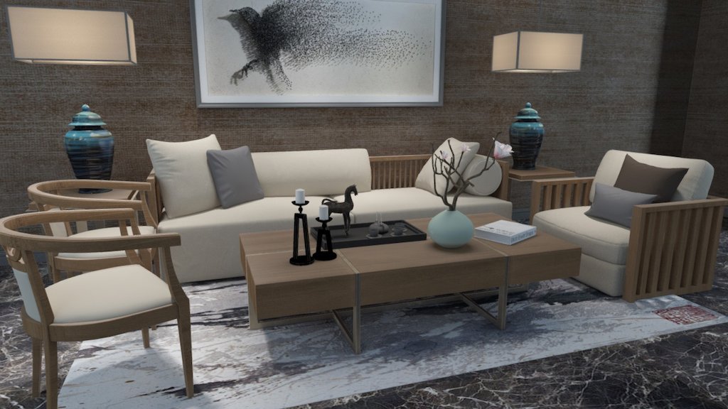Chinese Room2 - 3D model by tangtangtang [f4da746] - Sketchfab
