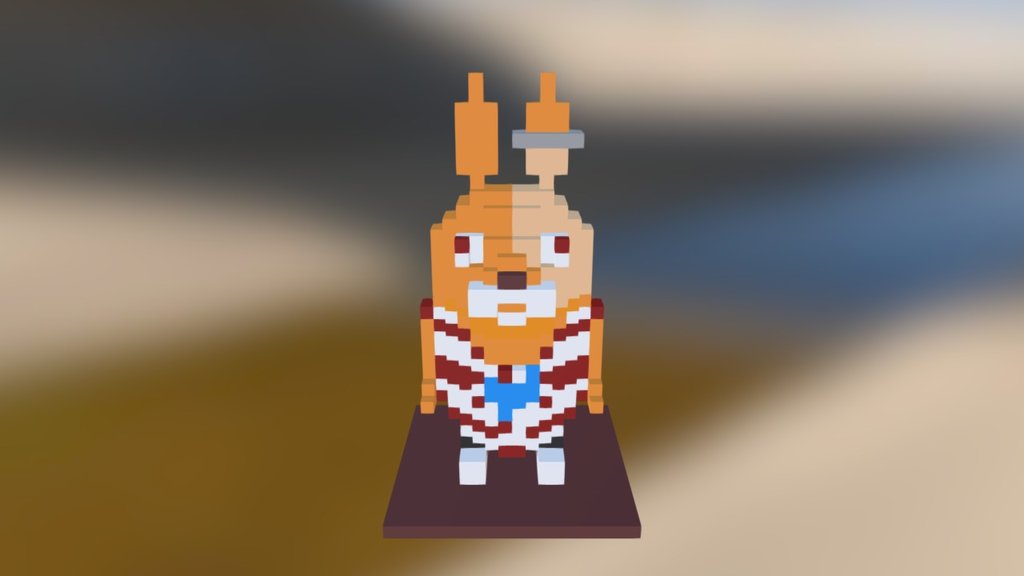 Jaibreak Rabbit Usavich - 3D model by xinxin [f4dbc8a] - Sketchfab
