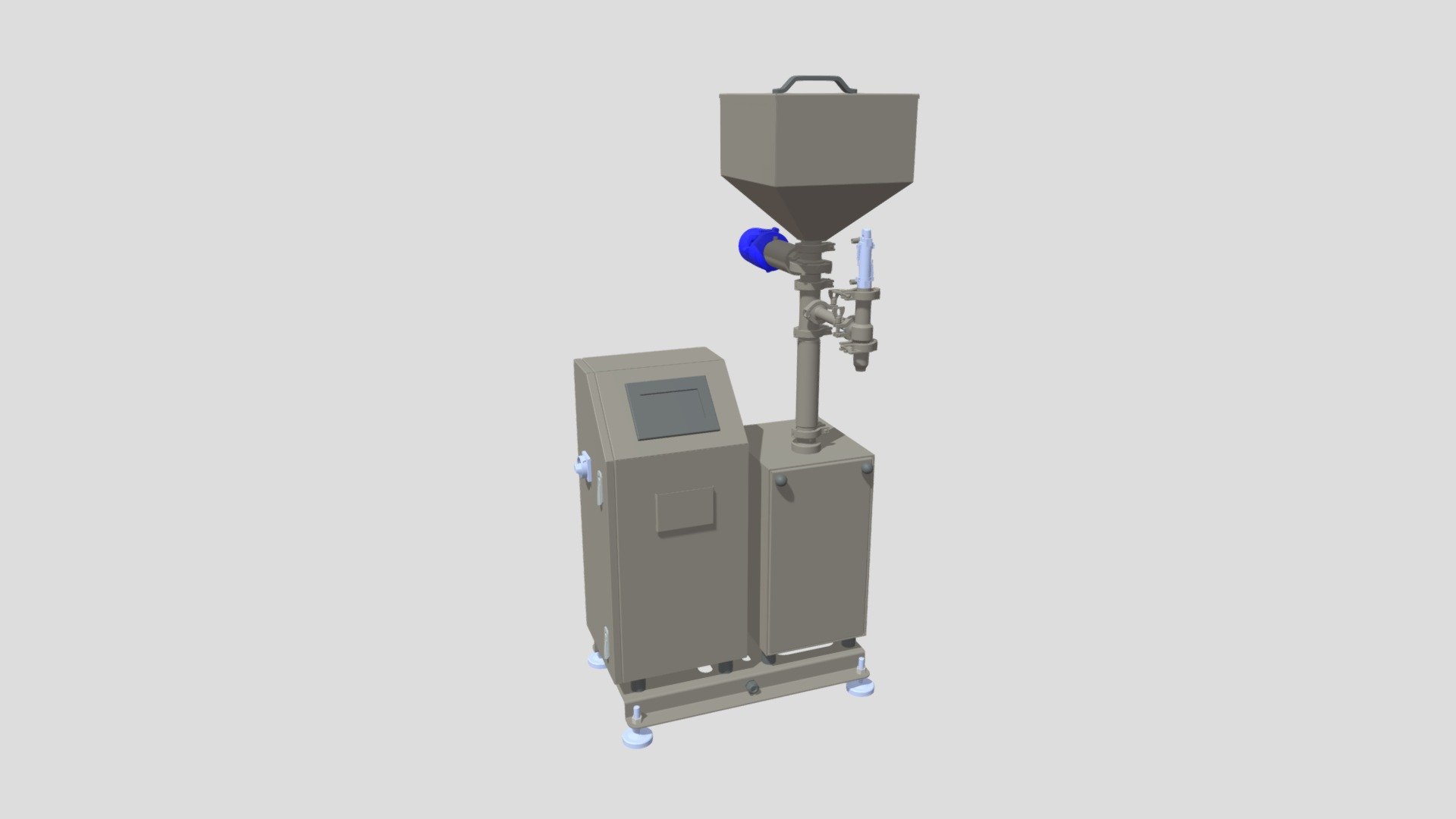 Servo Filler - Hopper - 3D model by fpesa [f4de6a2] - Sketchfab