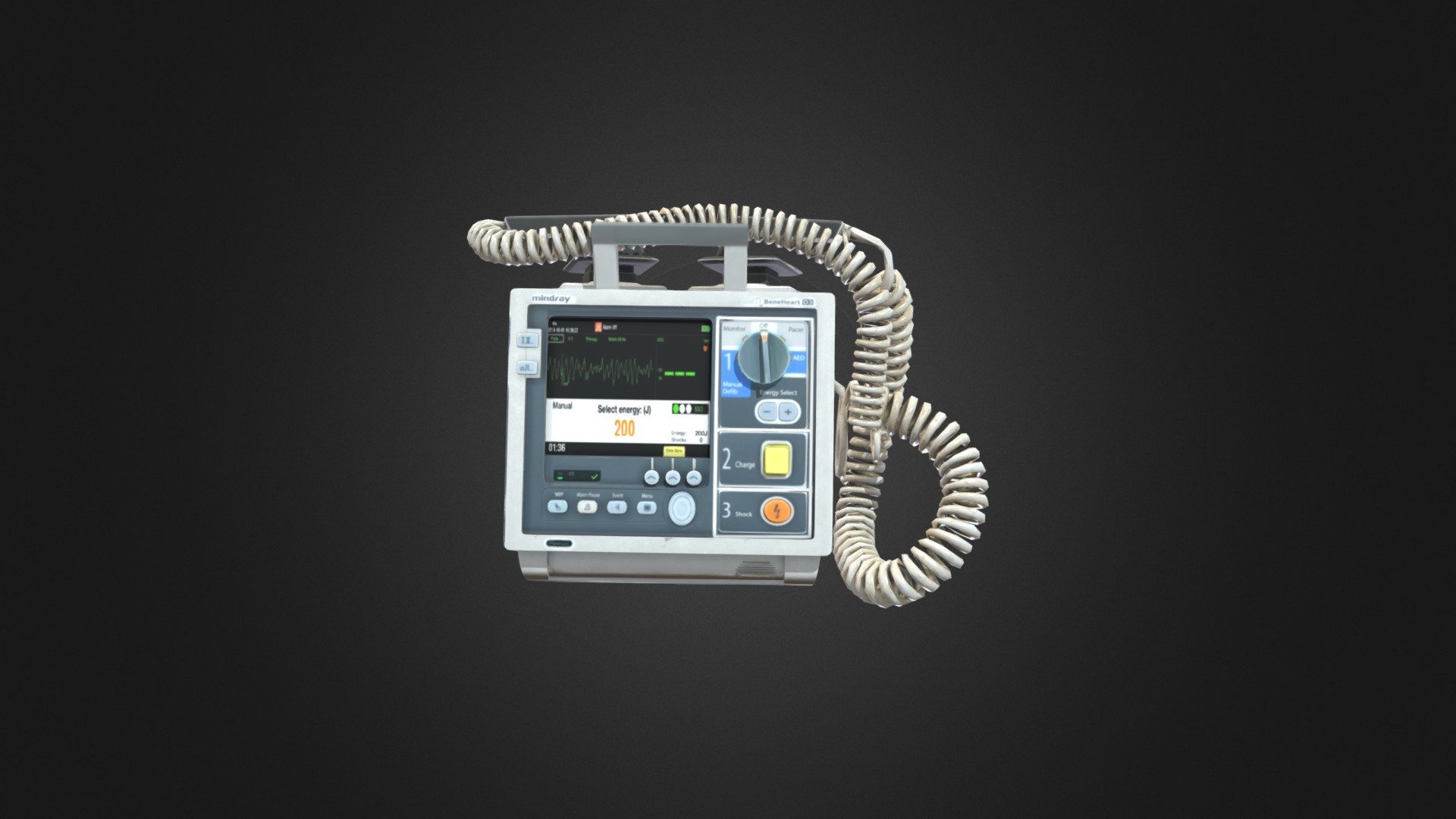 Defibrillator - 3D model by aruvana [f4debfb] - Sketchfab