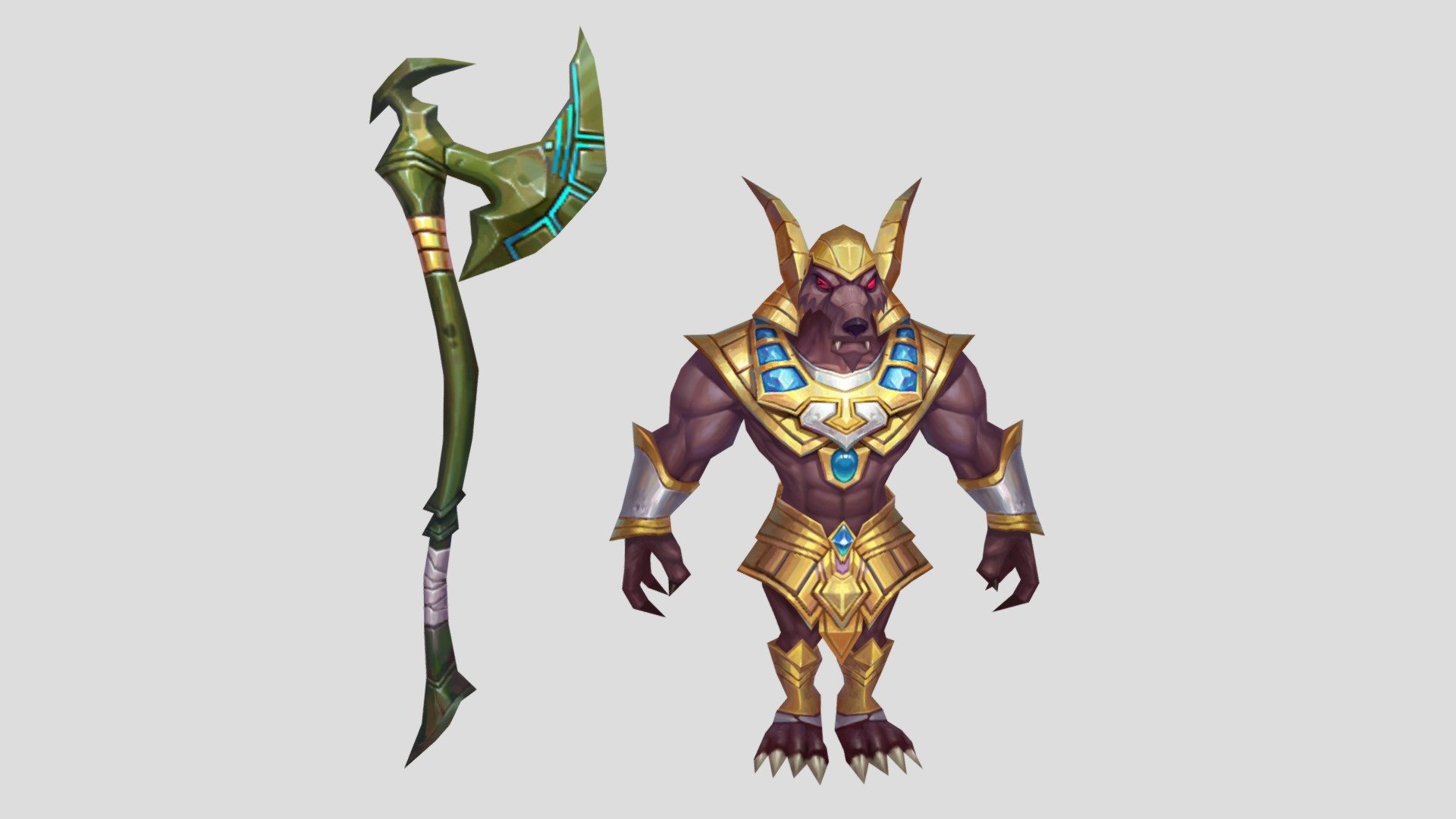 Nasus - 3D model by lydiaqx [f4e1702] - Sketchfab