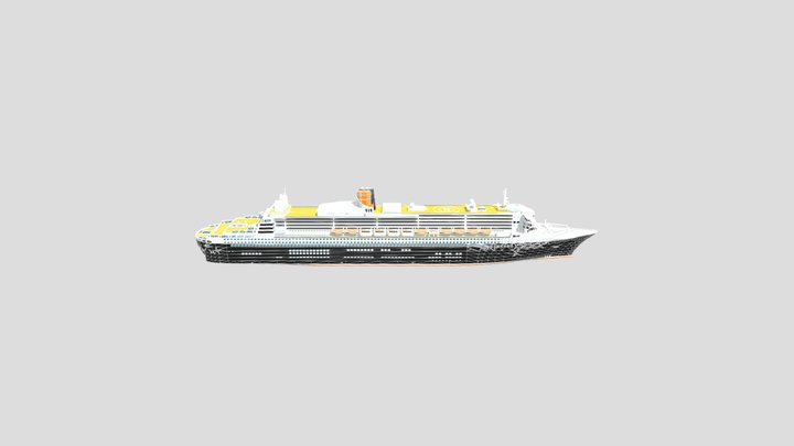 Cunard-liner 3D models - Sketchfab