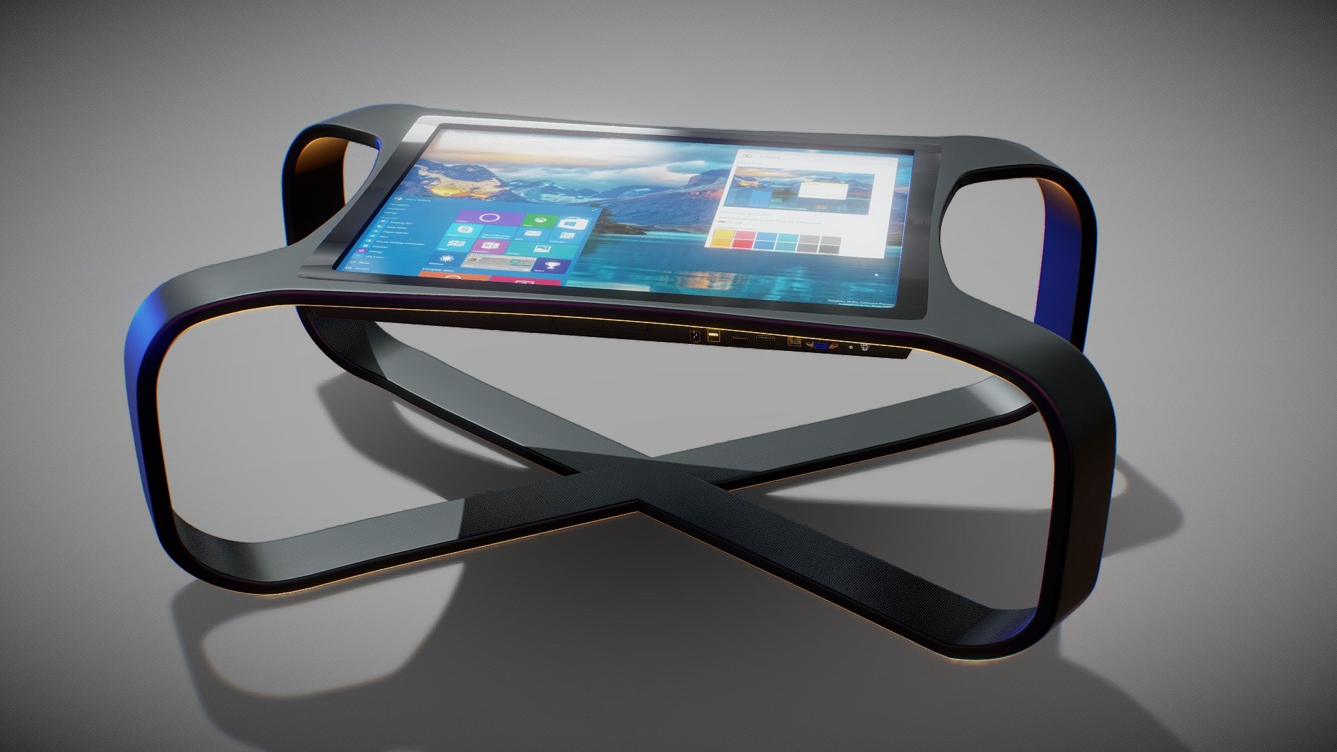 smart table - 3D model by theunivers.es [f4e3f75] - Sketchfab