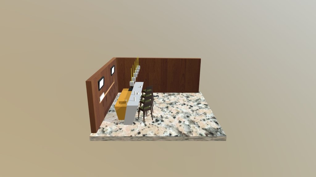 BAR PEYO - 3D model by alfredozea [f4e412d] - Sketchfab