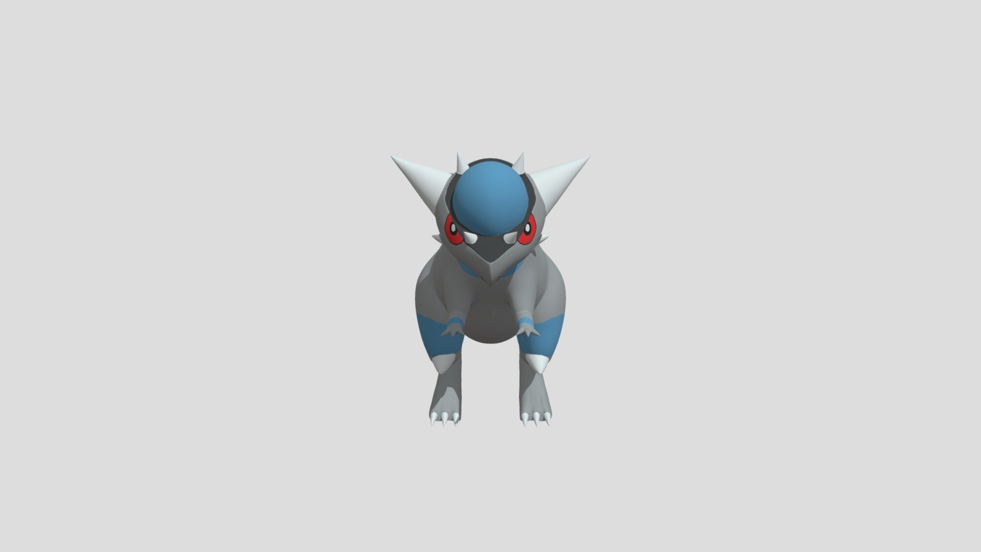 Rampardos Pokemon - 3D model by alexandra.fina (@alexandra.fina.ynov ...