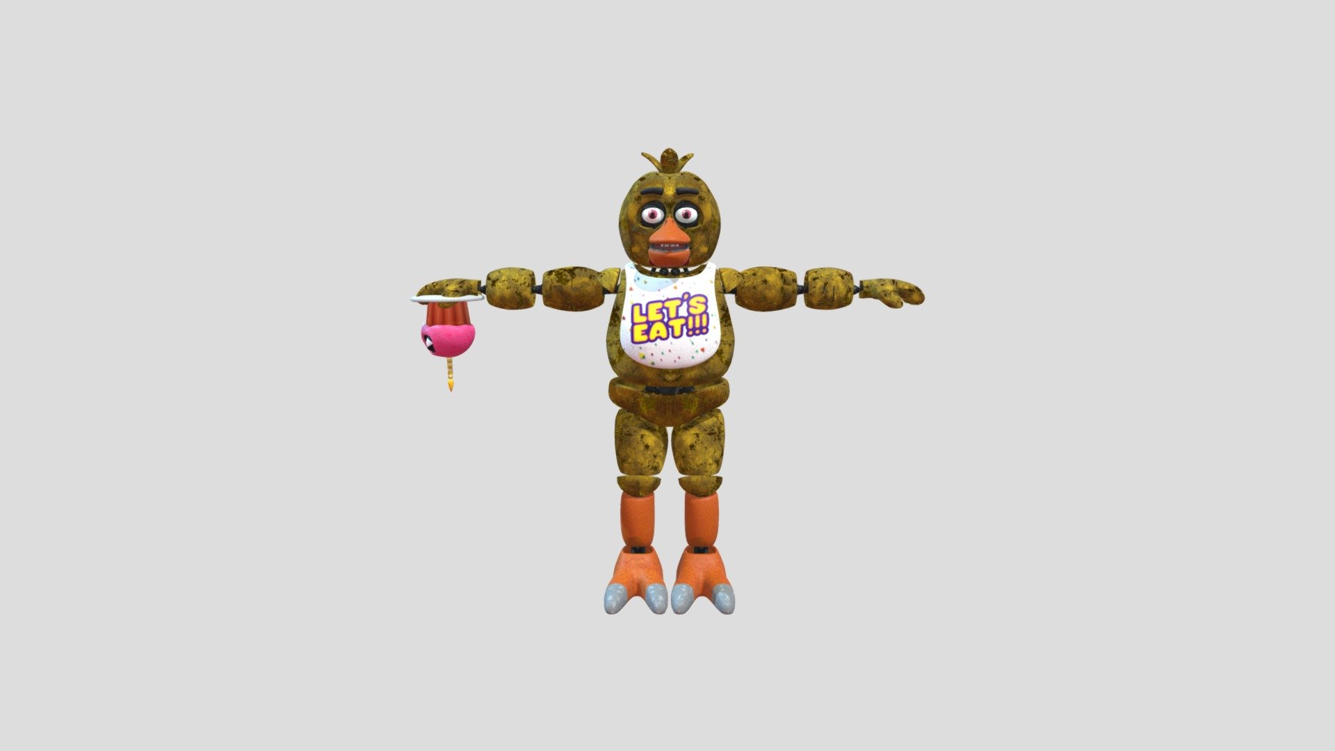 Chica By Alfredman201 - Download Free 3D model by dwall8611 [f4e4e56 ...