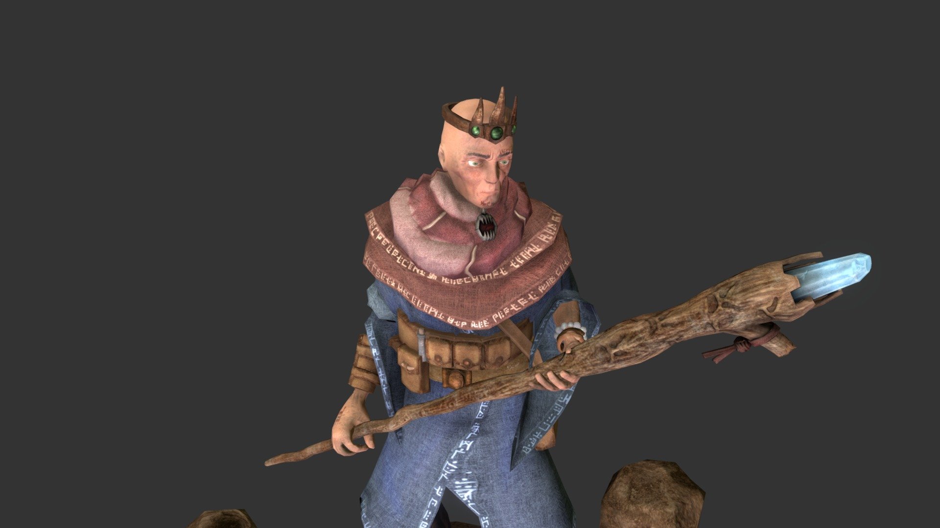 Mage - 3D model by JmCVoyager [f4e5cea] - Sketchfab