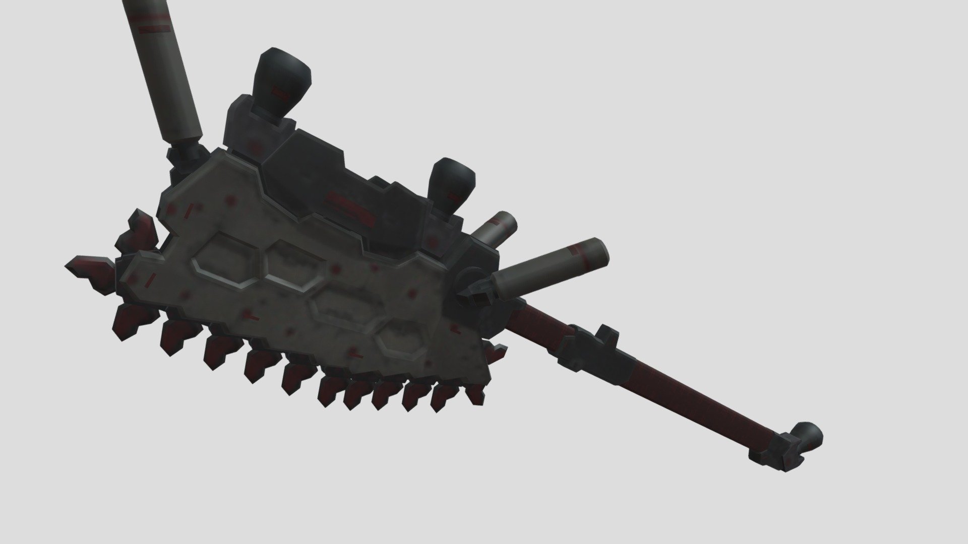 Khamsin's Chainsaw axe (Open) - Download Free 3D model by Desperado UG (@Desperado-UG) [f4ea1ee ...