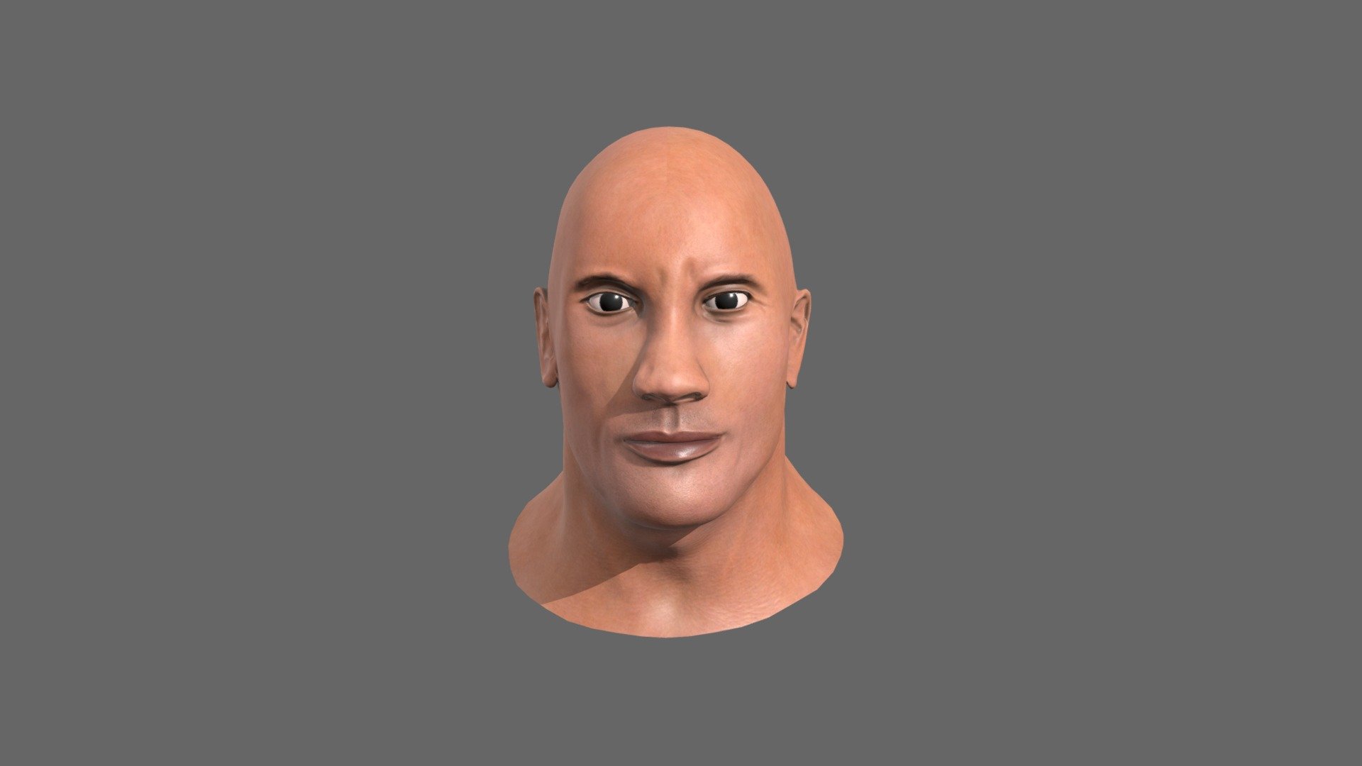 Dwayne Johnson Bust - 3D model by VampireTeaser [f4ea3dd] - Sketchfab
