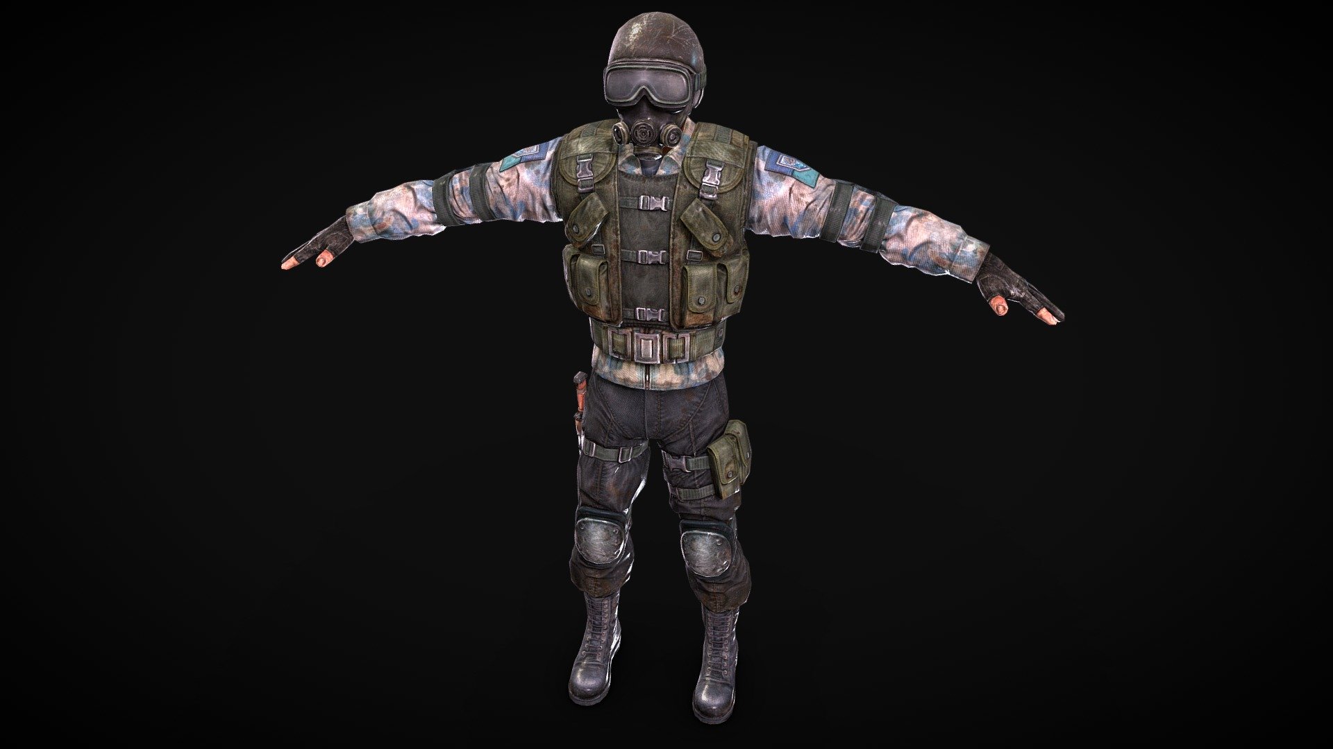 BATTLER OF CLEAR SKY FROM STALKER - Download Free 3D model by ...