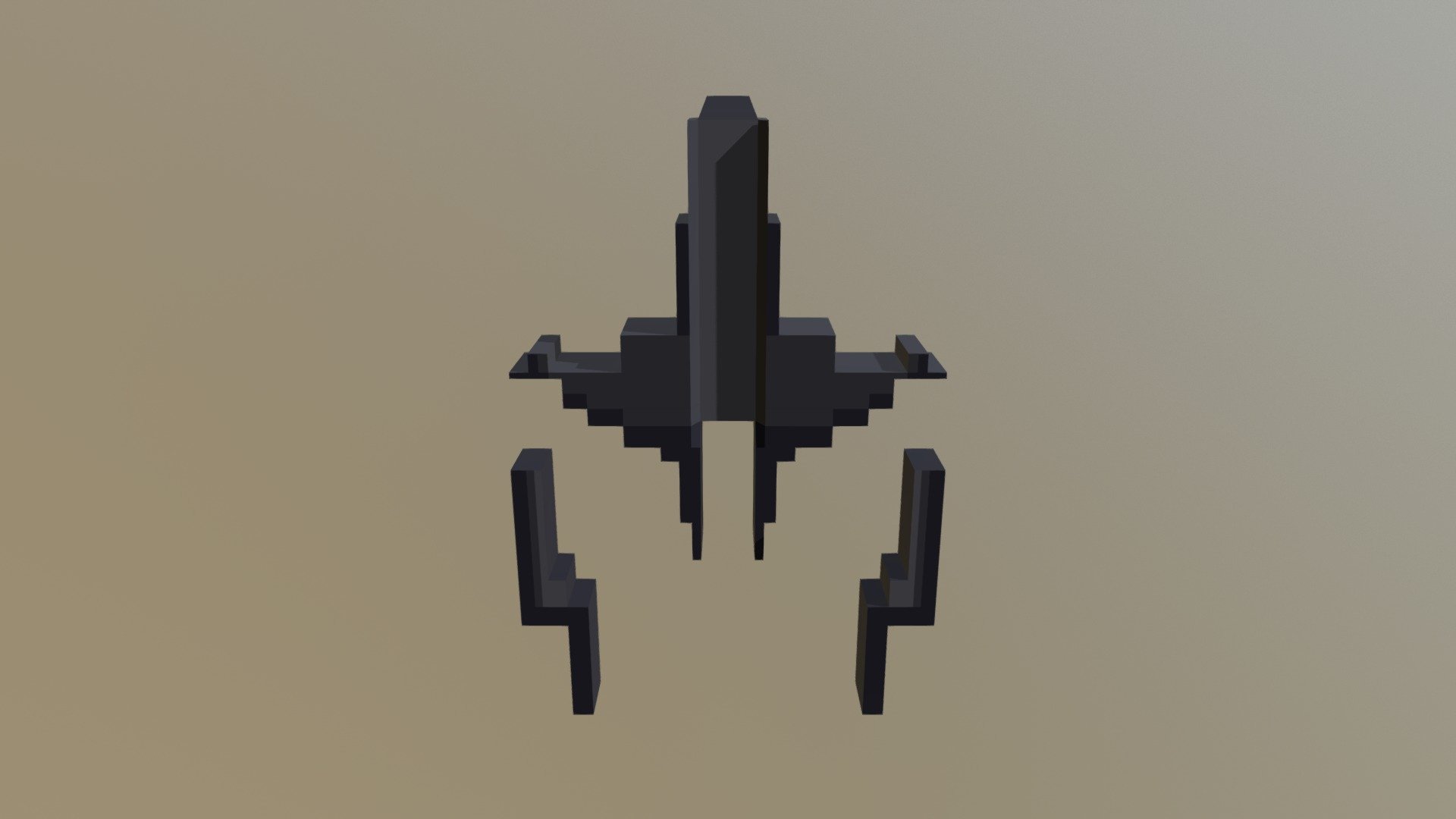 Enemy Spaceship 2 - 3D model by Alice Ursu (@AlicePandaArt) [f4eaf58 ...