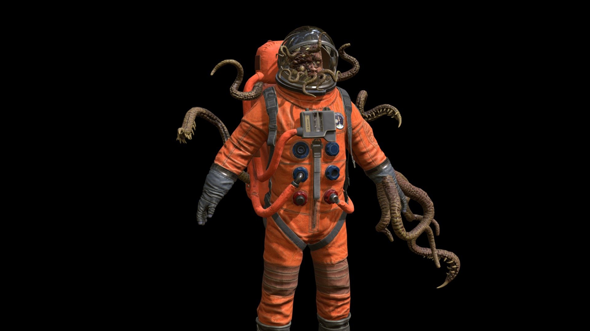 Zombie_Astronaut - Buy Royalty Free 3D model by dremorn [f4ec23b ...