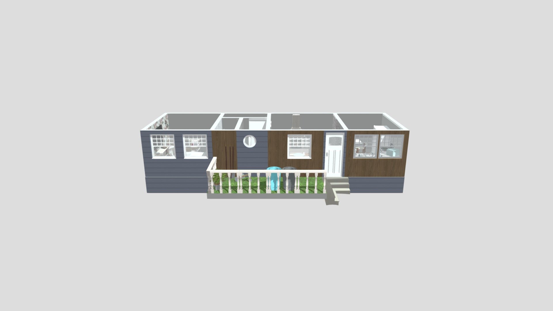 Tiny home 4 - Download Free 3D model by Home Design 3D (@homedesign3d ...