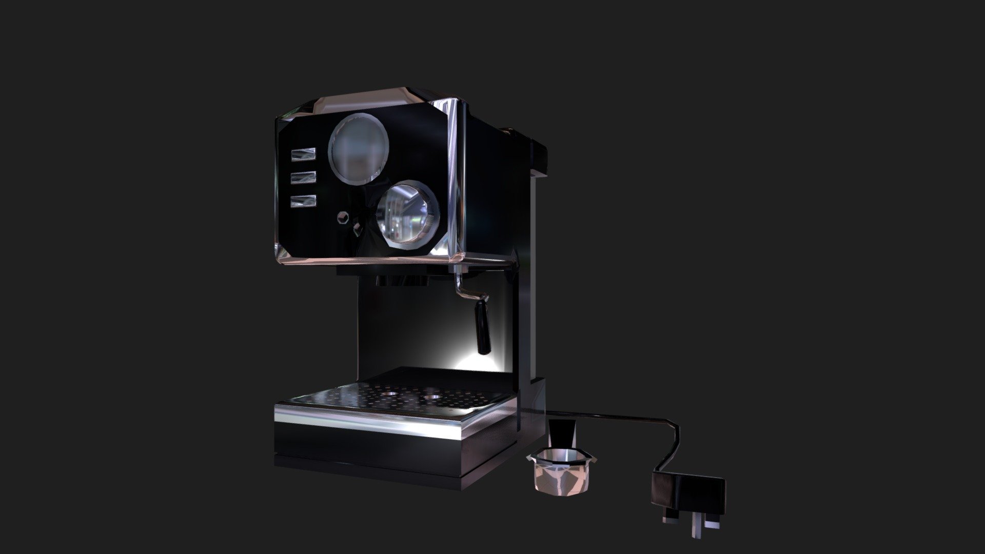Coffee machine - 3D model by geege [f4ec9ed] - Sketchfab