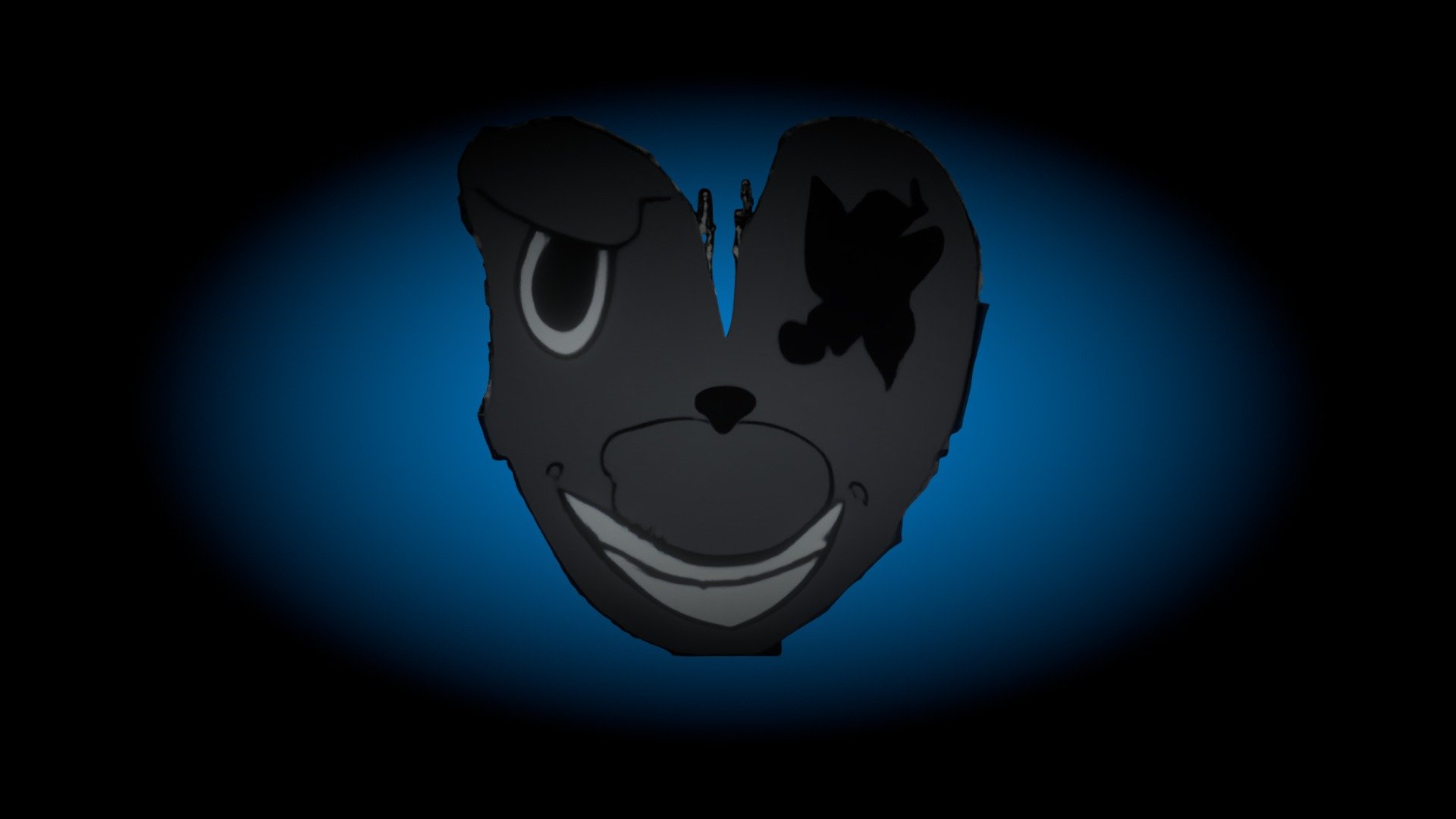 cartoon big bad wolf face - Download Free 3D model by Clockman ...