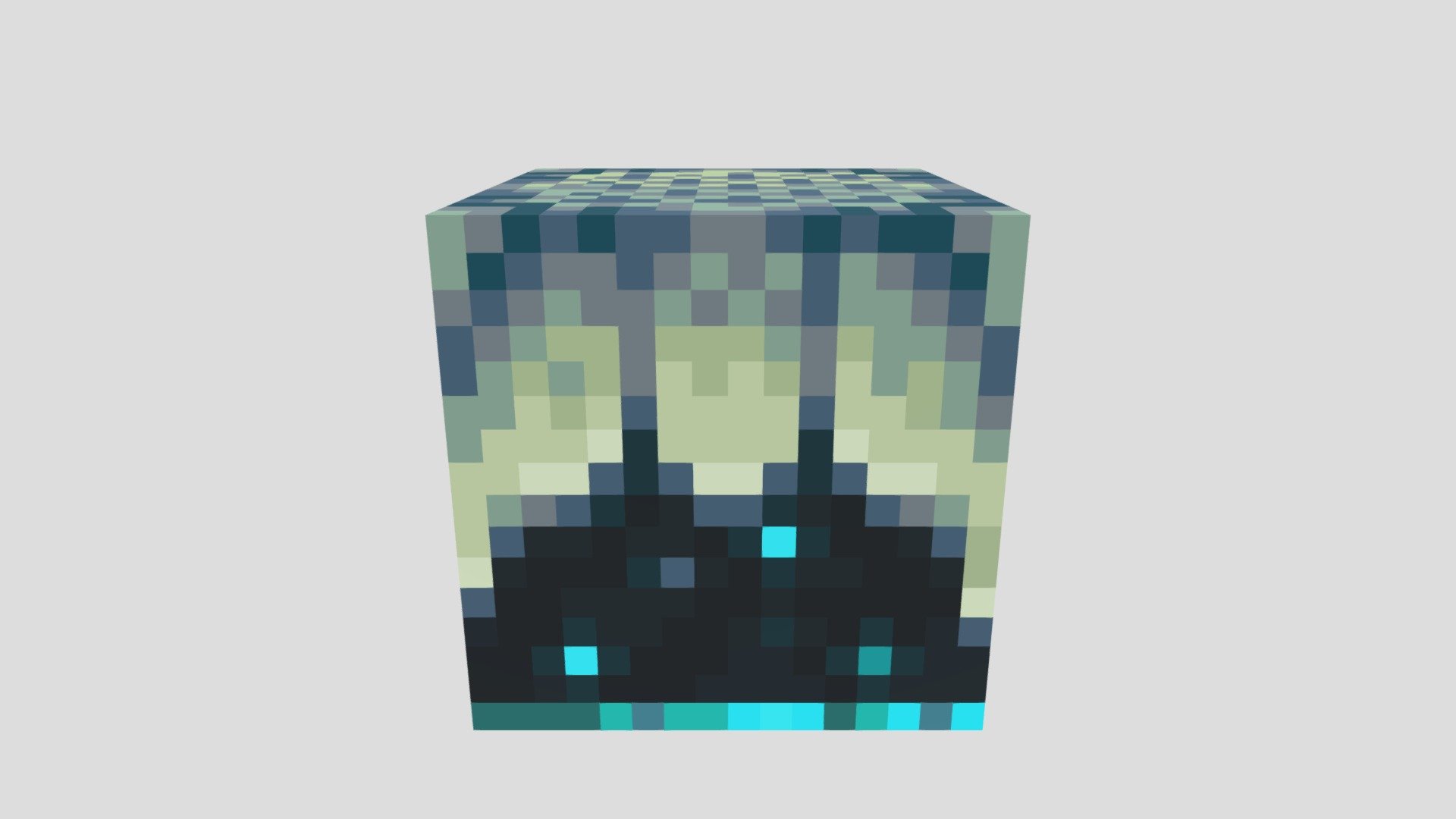 Sculk Box 3d Model By Gentlemancheesy [f4ee632] Sketchfab