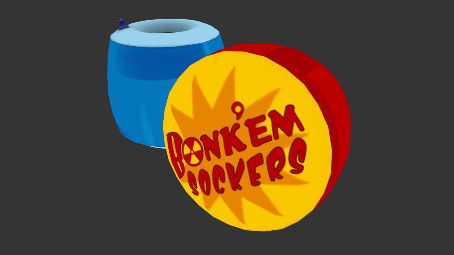 Bonk'em Sockers - 3D model by Piascyk [f4ee6a6] - Sketchfab