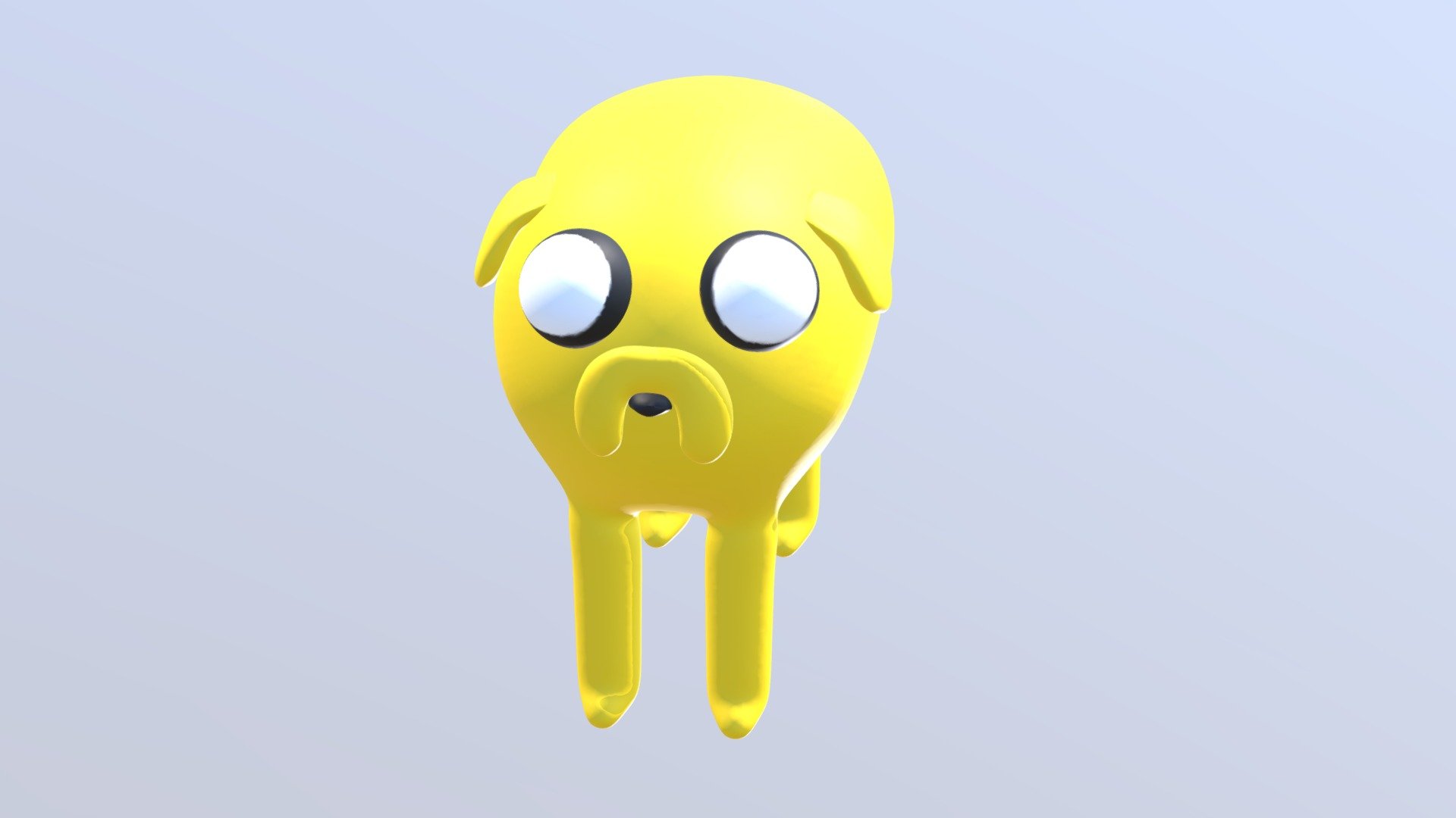 Jake | adventure time - 3D model by kantenneko [f4eec24] - Sketchfab