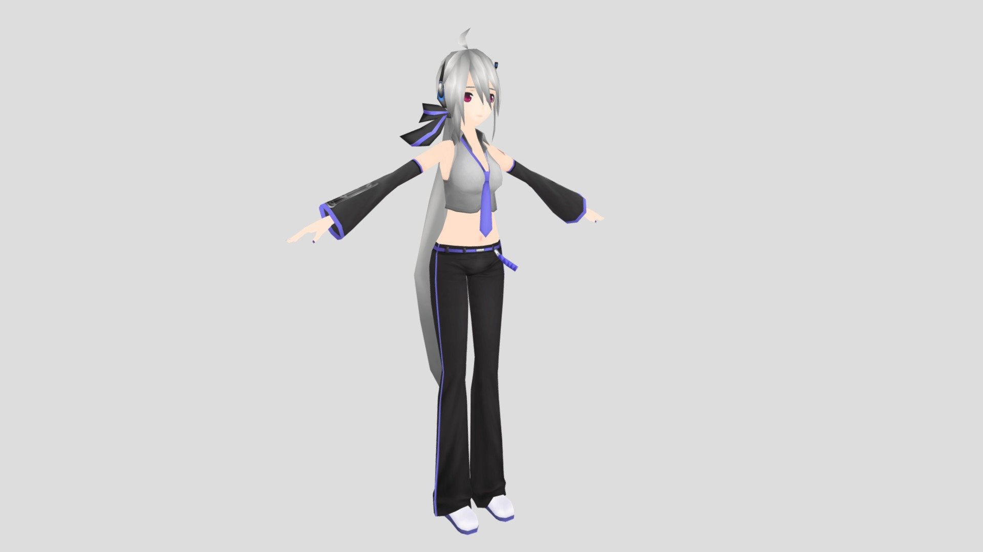 (Hatsune Miku Project DIVA) Yowane Haku - Download Free 3D model by 雨宮 ...