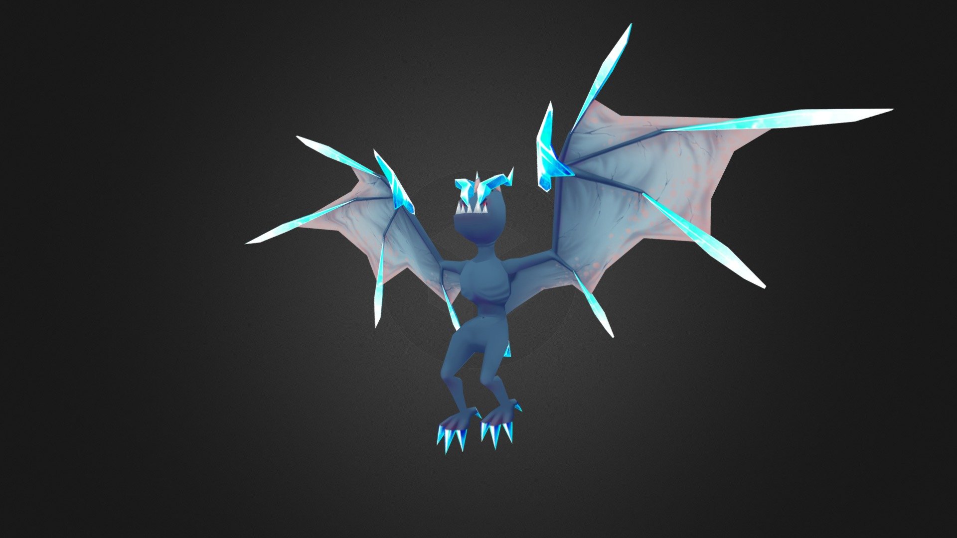 PtE Crystal Bat - 3D model by Shaddy [f4eecf1] - Sketchfab