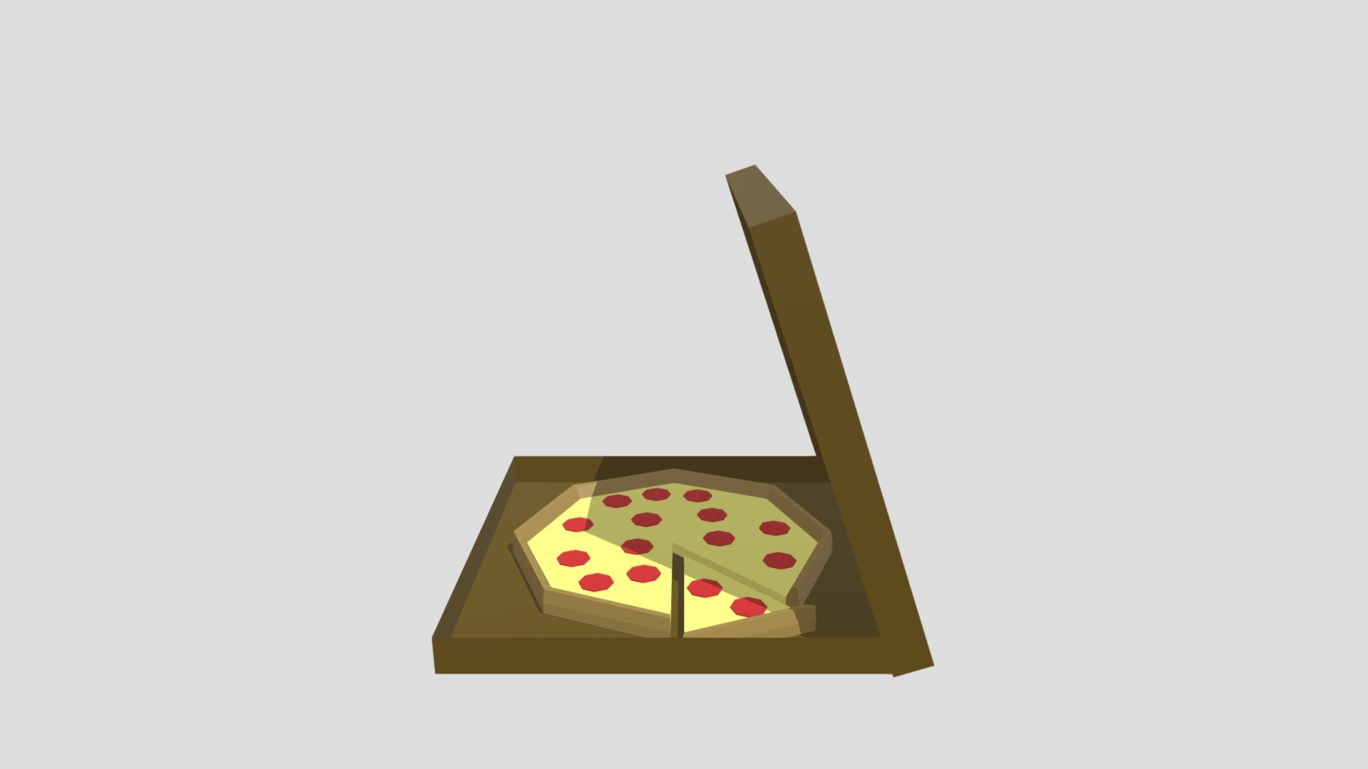 LOW POLY PIZZA - Download Free 3D model by Akinremi [f4efeab] - Sketchfab