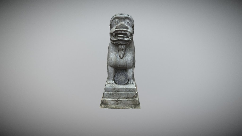Chó đá - 3D model by toandungmedia [f4eff1e] - Sketchfab