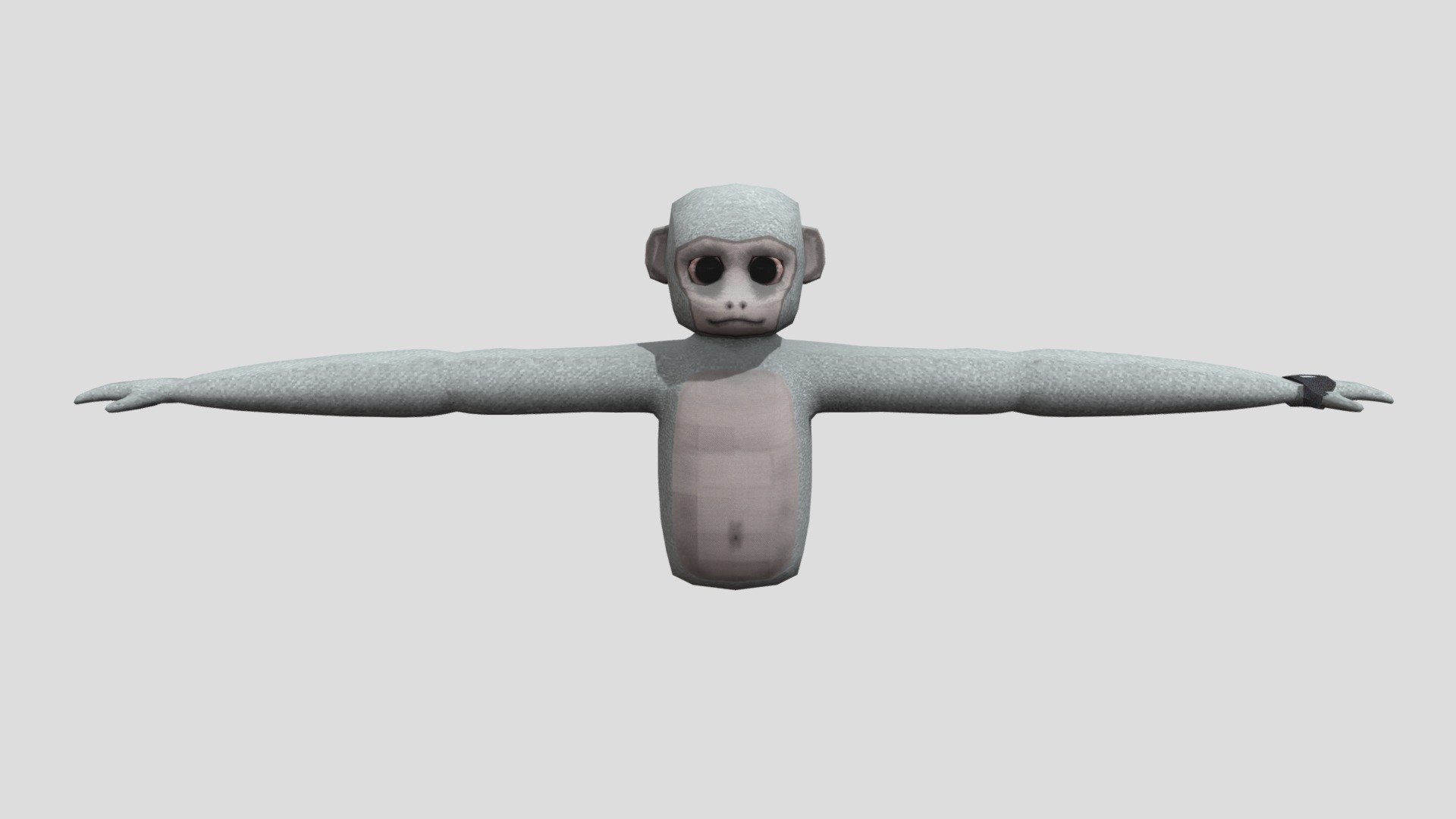 Scary Ahh Monkey Game Player model - Download Free 3D model by Nova ...