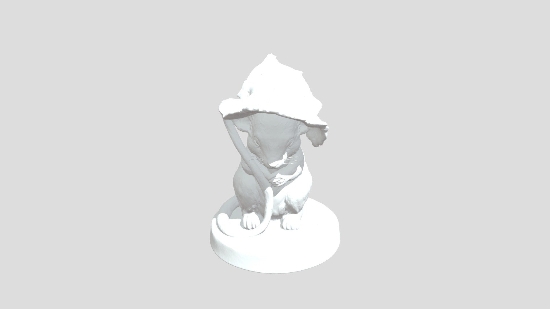 The Mouse under the Leaf - Download Free 3D model by drukarnia3d.eu ...