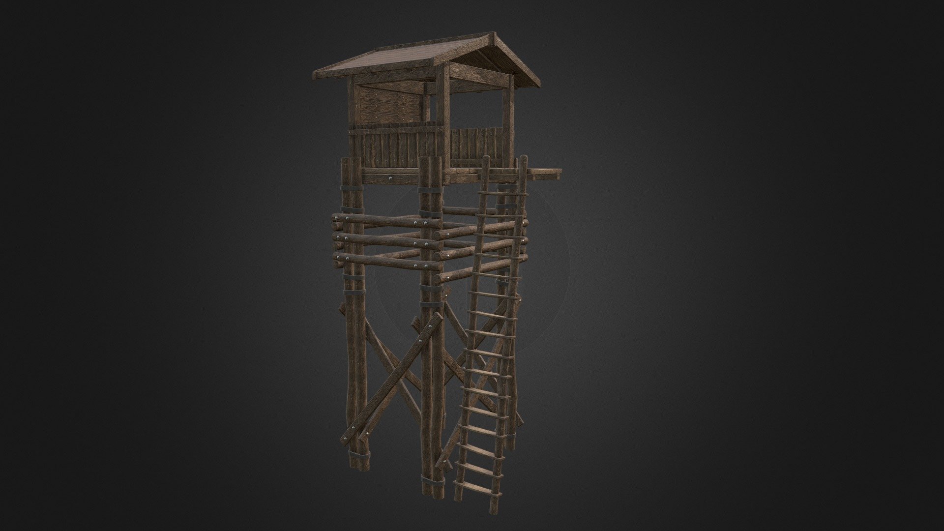 Watchtower - 3D model by Stefan Vermeulen (@stevenverx) [f4f4857 ...