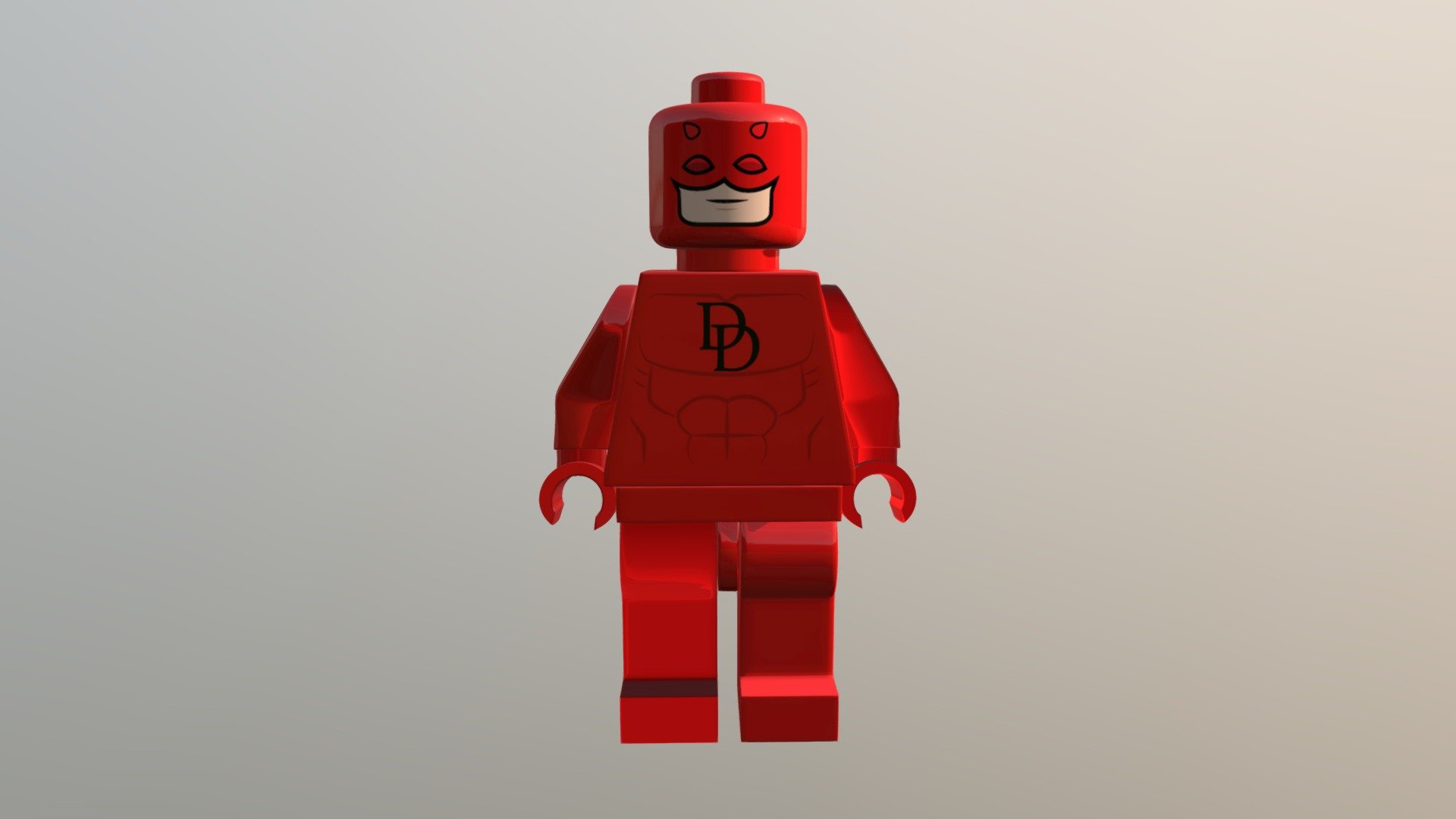 Daredevil " The man without fear" - 3D model by alecastillo98 [f4f4a1f ...