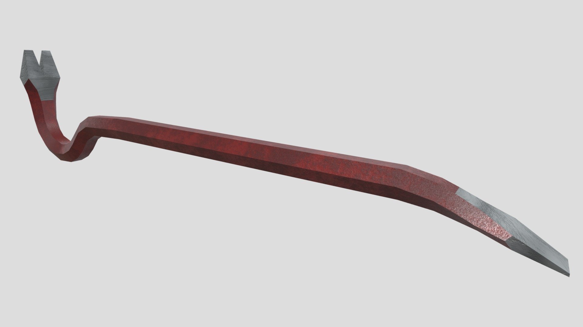 Crowbar - Download Free 3D model by quentuez [f4f6258] - Sketchfab