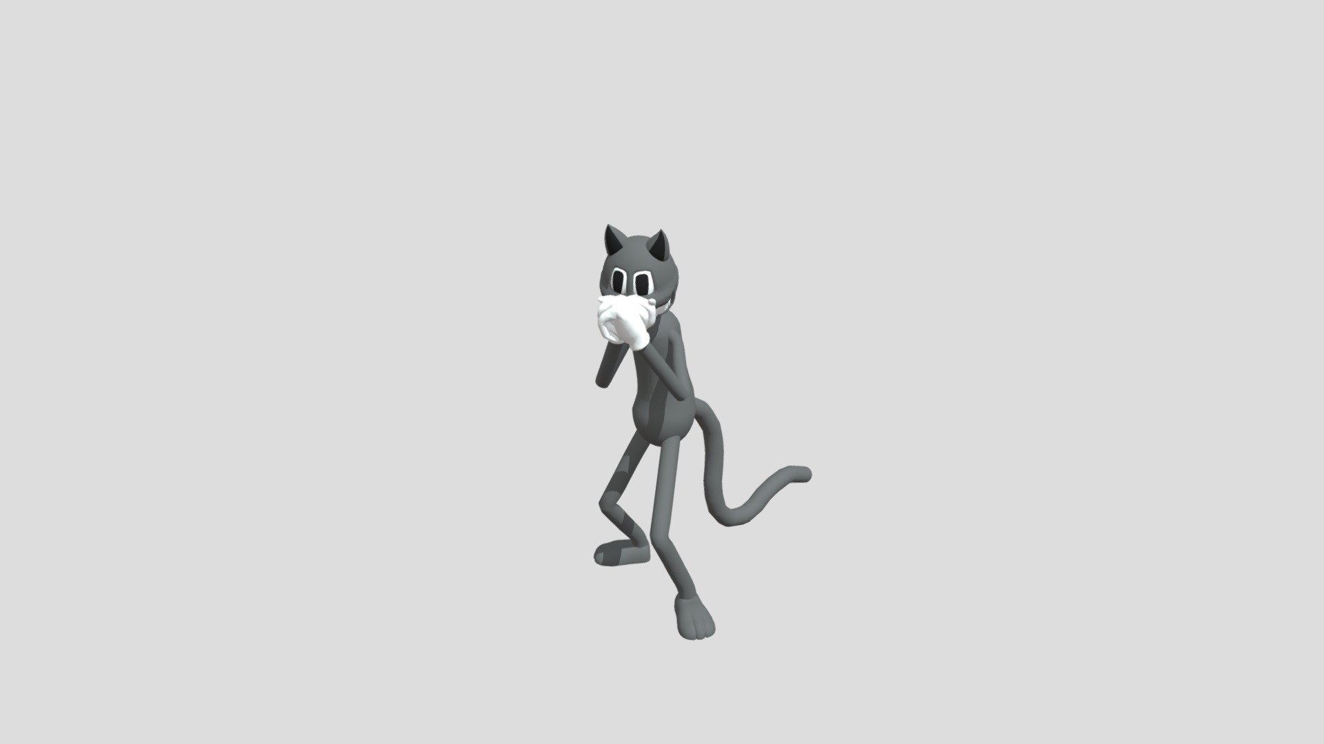 Cartoon Cat Taunt - Download Free 3D model by 3D by Renato (@3dbyrenato ...