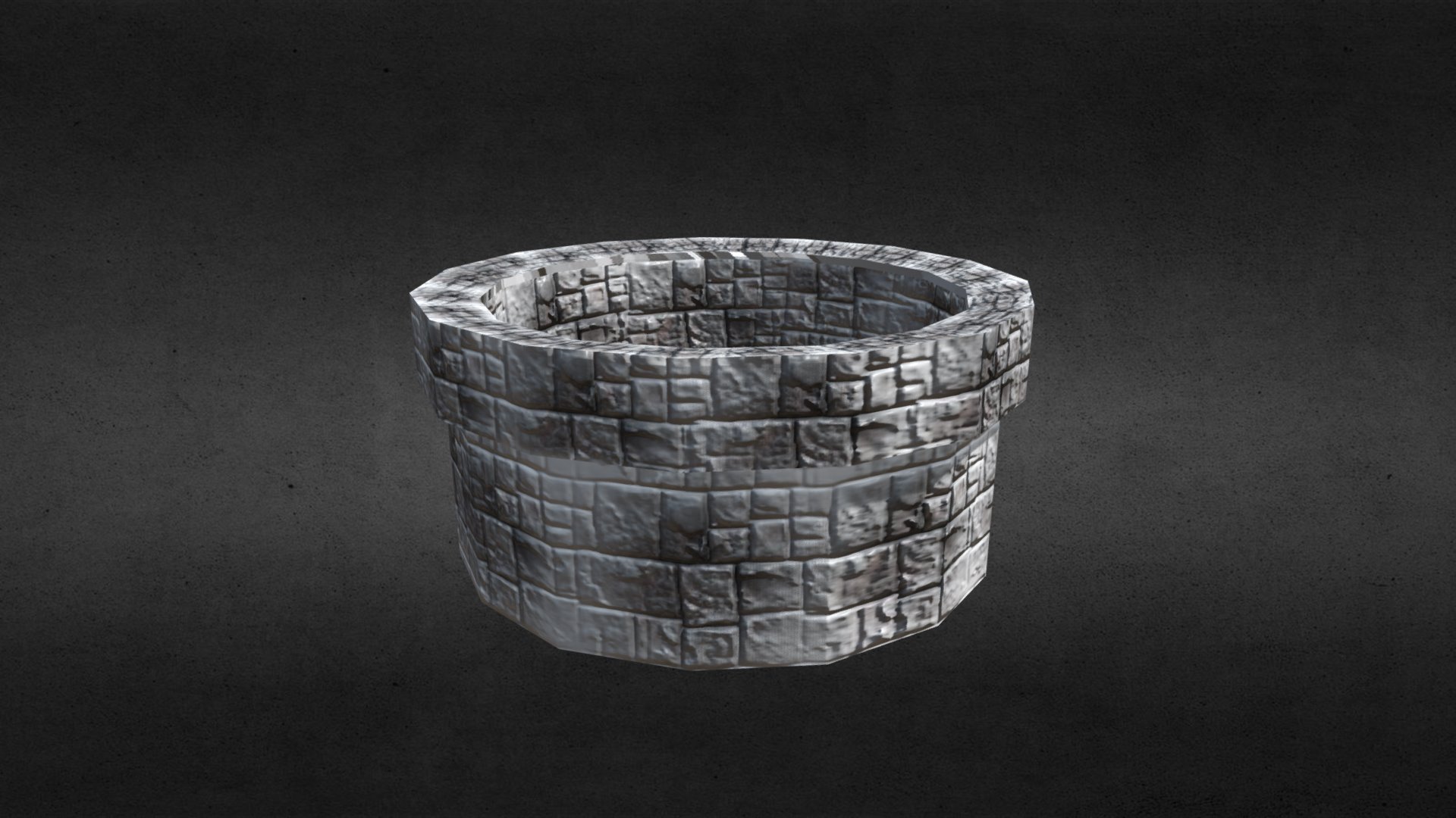 Well Textured - 3D model by Dominika (@nikasz) [f4f703a] - Sketchfab