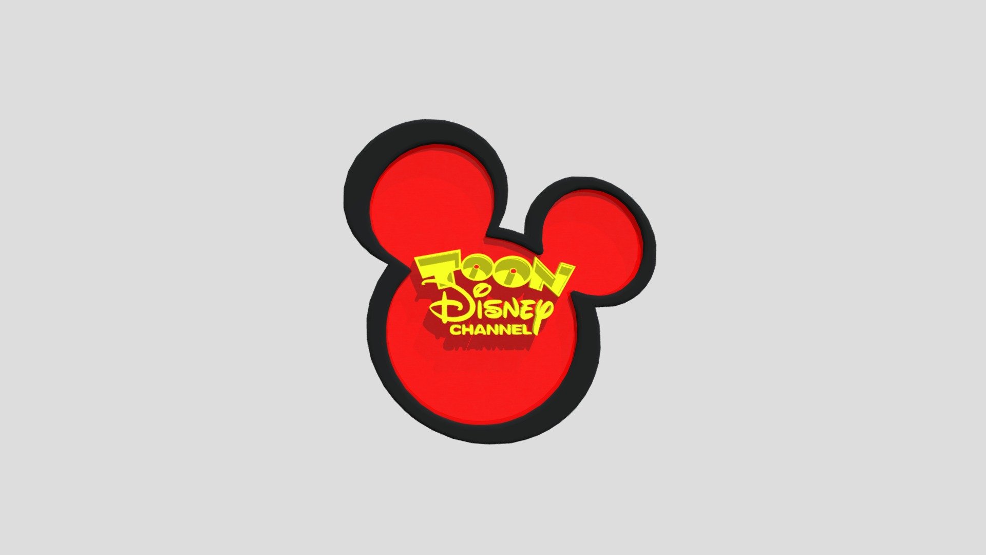 Toon Disney channel logo (2005-2010) - Download Free 3D model by ...