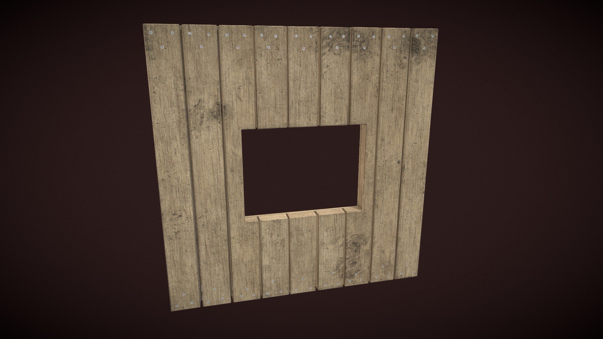 Wood_windowframe survival game - Buy Royalty Free 3D model by WIVEX ...