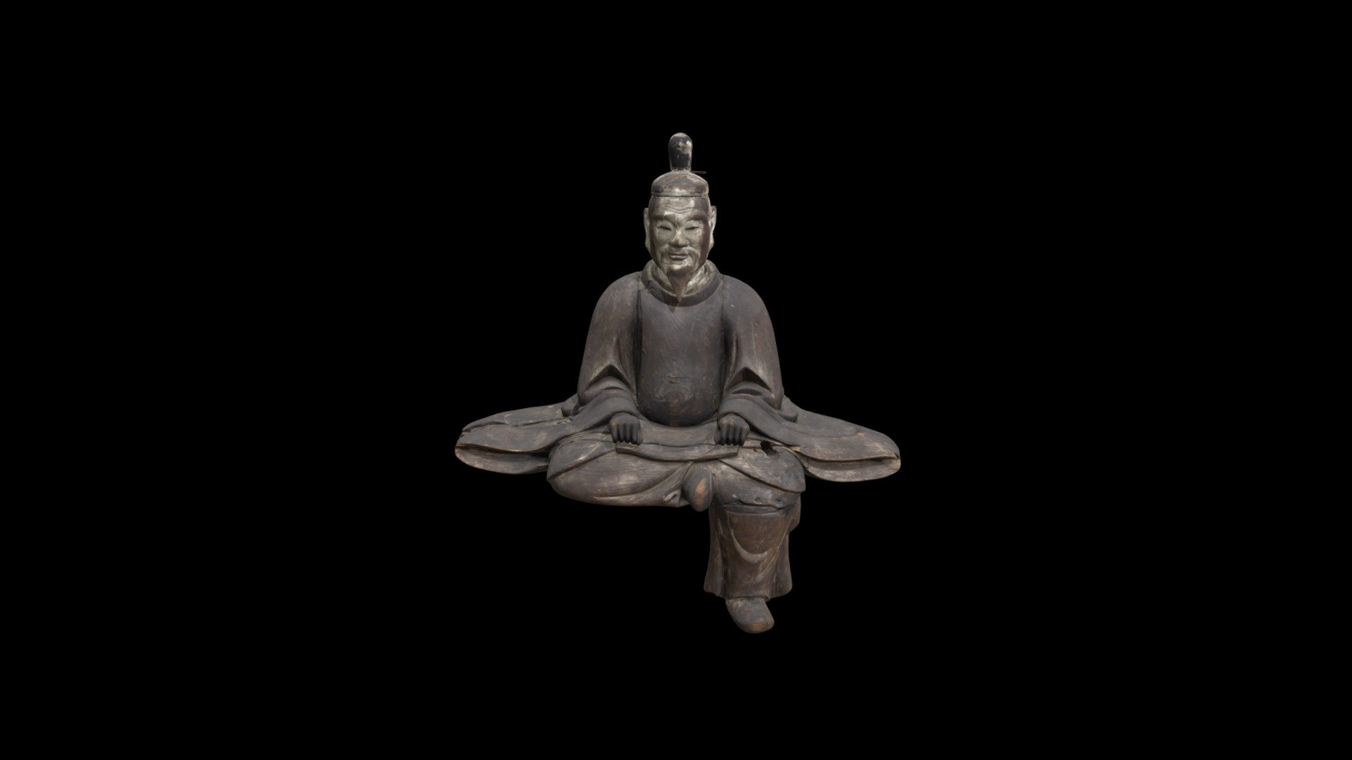 2020.215.2 One of a Pair of Guardian Figures - Download Free 3D model ...