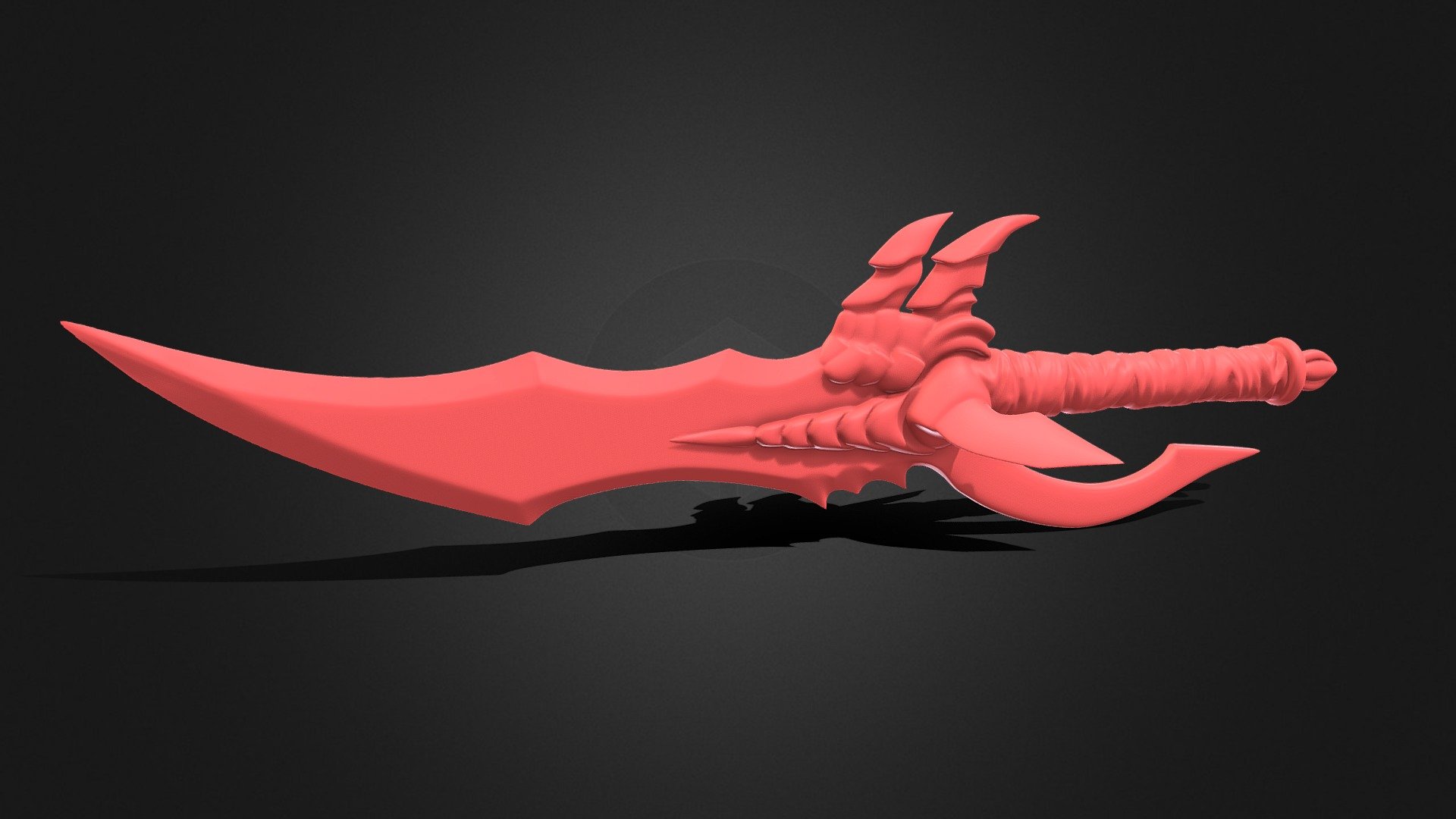 Rasaka's Fang (SCLUPT) - 3D model by Rzyas [f4fa877] - Sketchfab