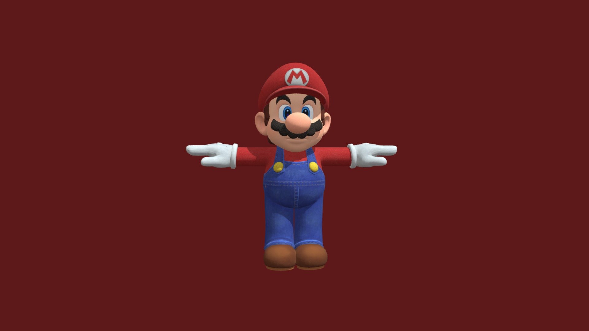 LM3 - Mario Mario (that's his full name) - Download Free 3D model by ...