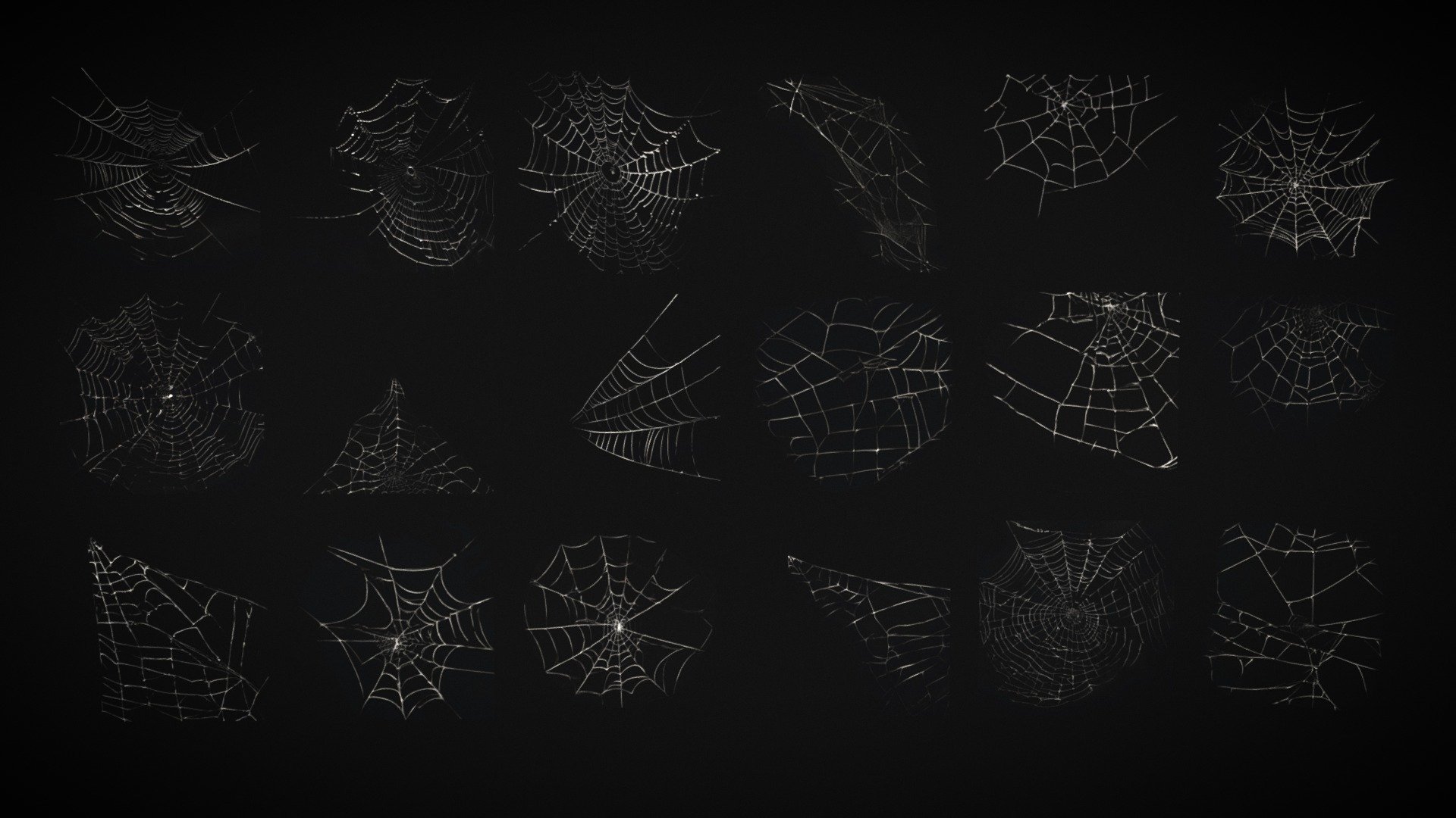 Spider Webs Packs One and Two - Buy Royalty Free 3D model by ...
