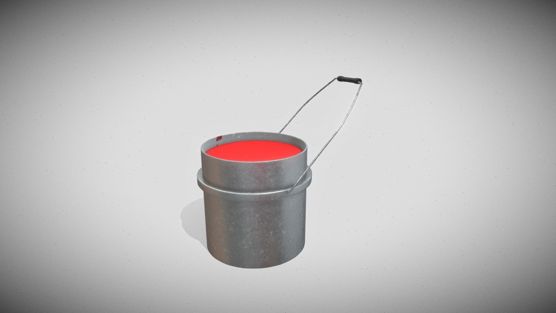 Paint Bucket - Download Free 3D model by kai9987kai [f4fb77c] - Sketchfab