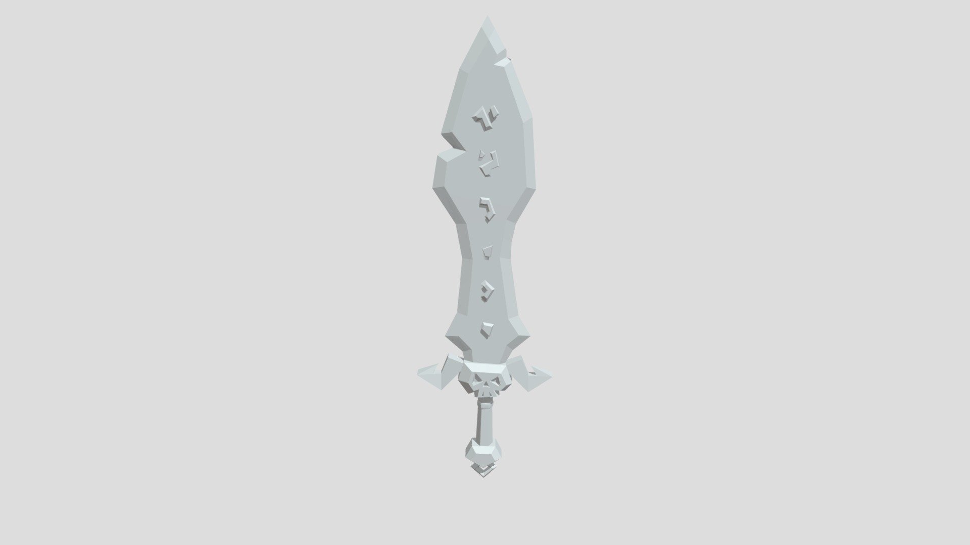 Skull Sword - Download Free 3D model by Emiliano.Herrera.Galindo ...