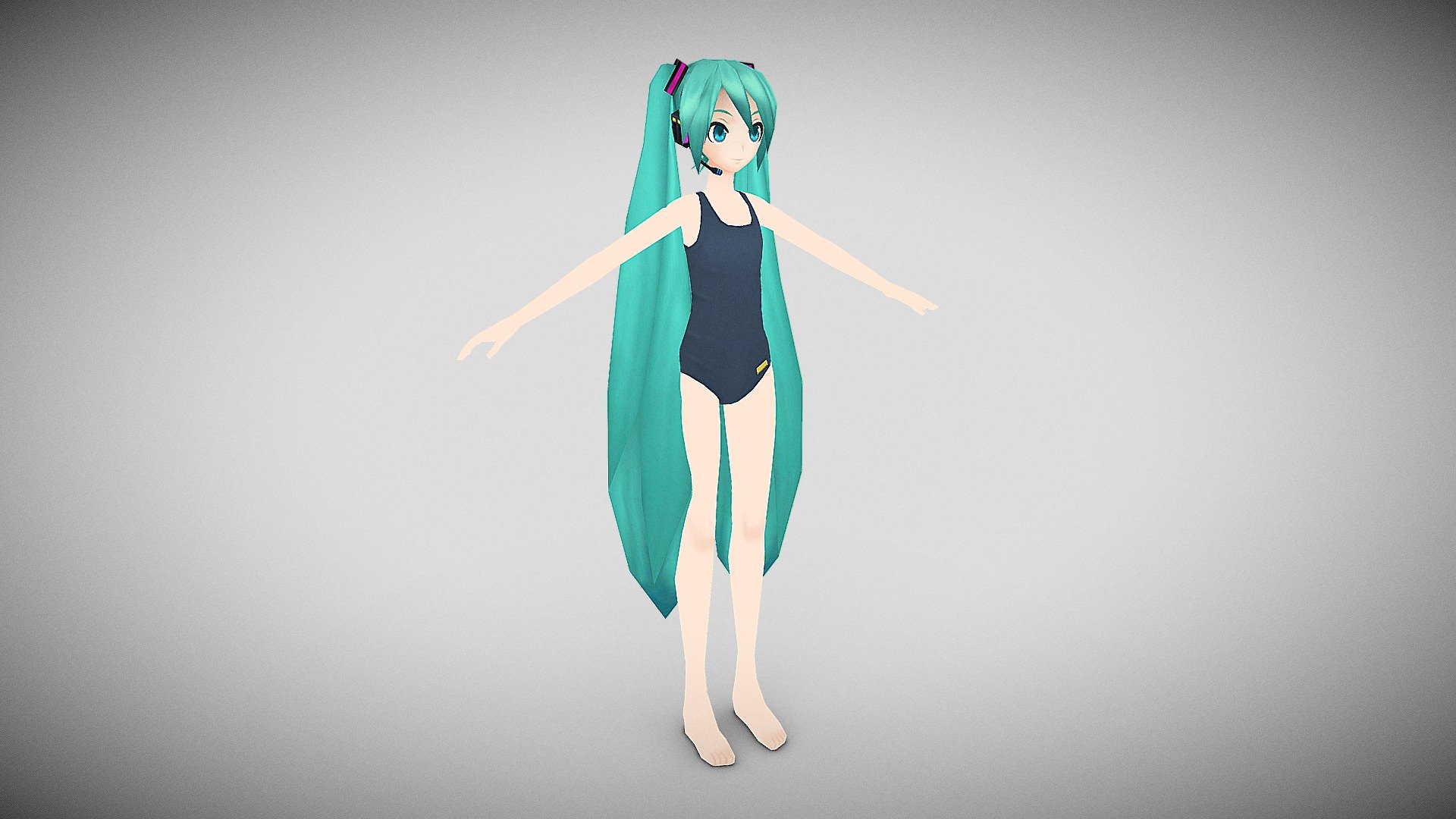 Swinwear s (Project DIVA 2nd) - Download Free 3D model by 雨宮レン ...